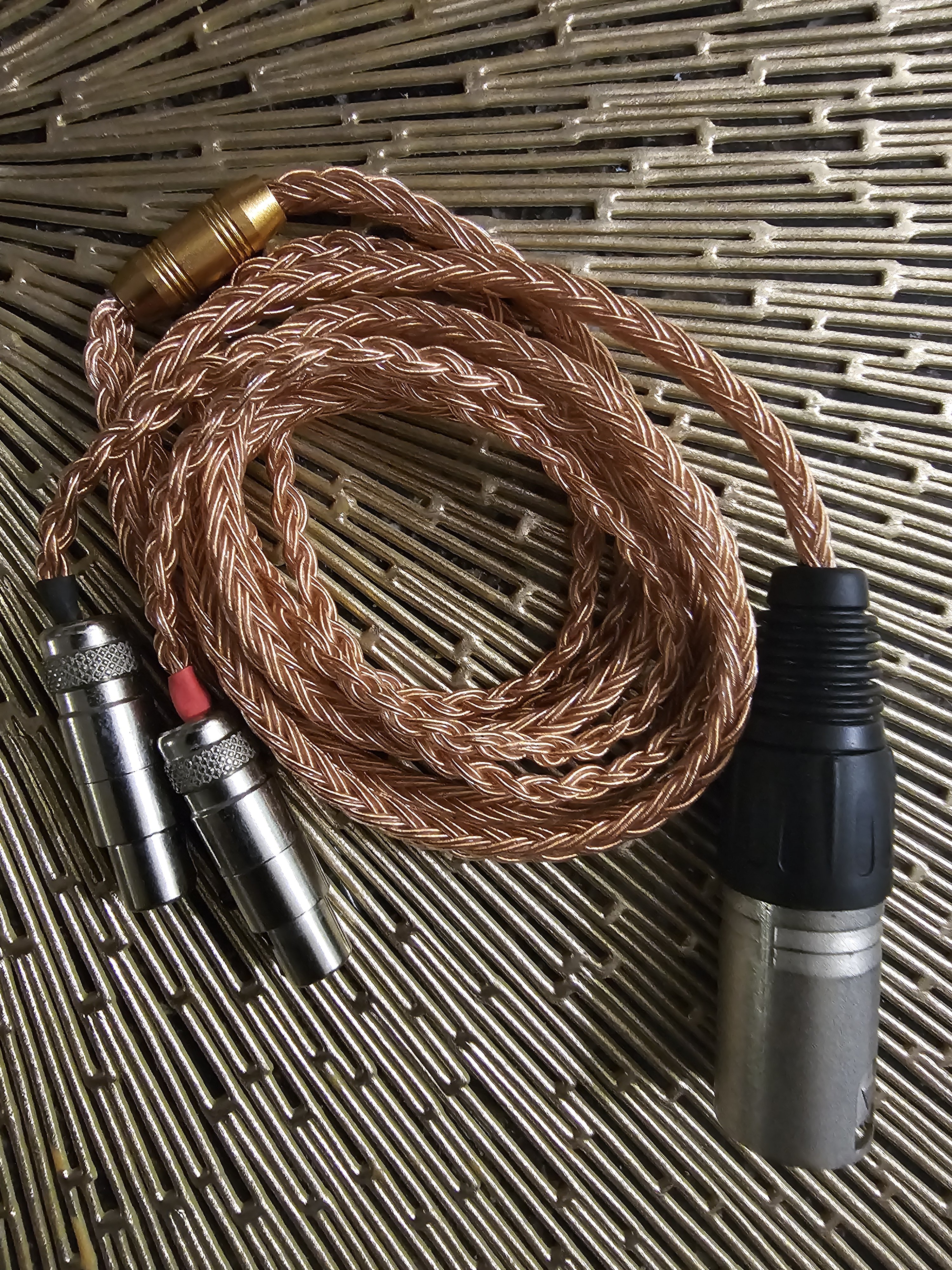 Sold: Chi-fi copper cable mini 4 pin to 4 pin xlr (3.3ft) | Headphone ...