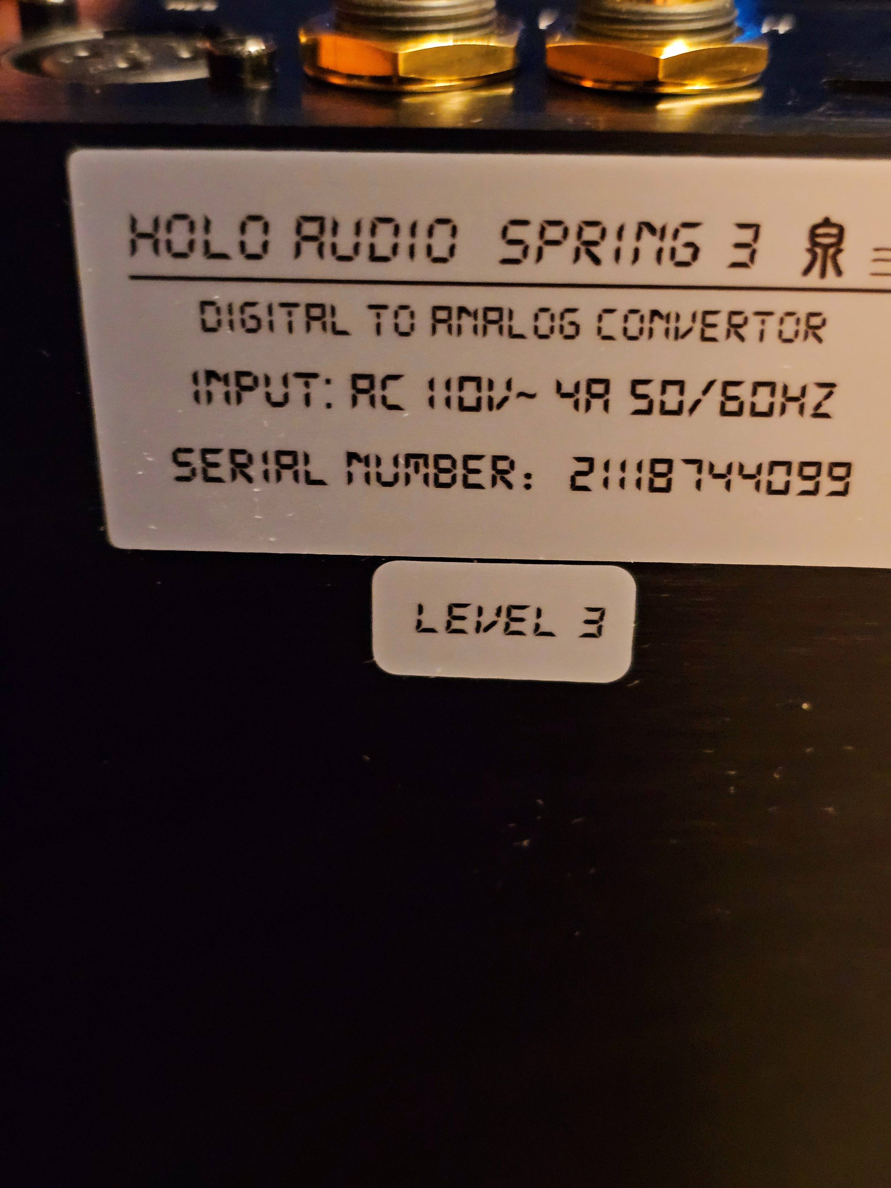Sold: Holo Spring 3 KTE (DAC only) | Headphone Reviews and Discussion ...