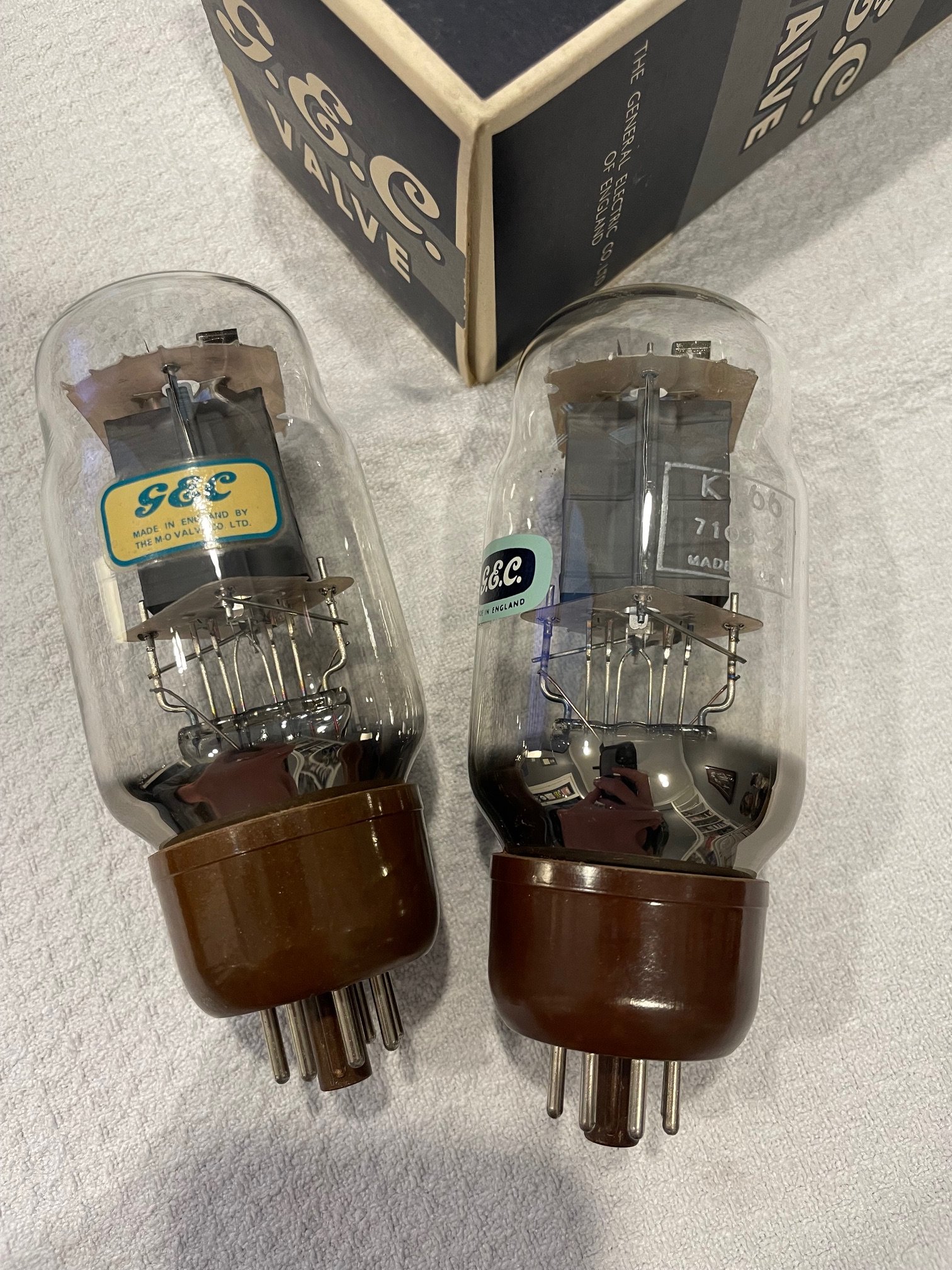 Sold: Matched Pair NOS GEC KT66 | Headphone Reviews and Discussion ...