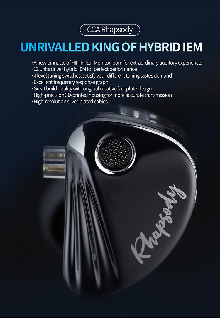 Closed: Unrivaled King of IEM-CCA Rhapsody 2DD+4BA | Headphone Reviews ...