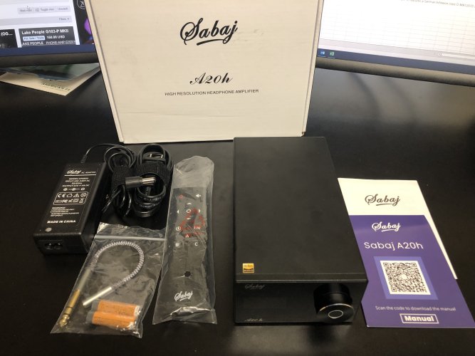 Closed: Sabaj A20h Balanced Headphone Amplifier | Headphone Reviews and ...