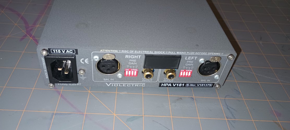 Sold: Violectric HPA V181 | Headphone Reviews and Discussion - Head-Fi.org