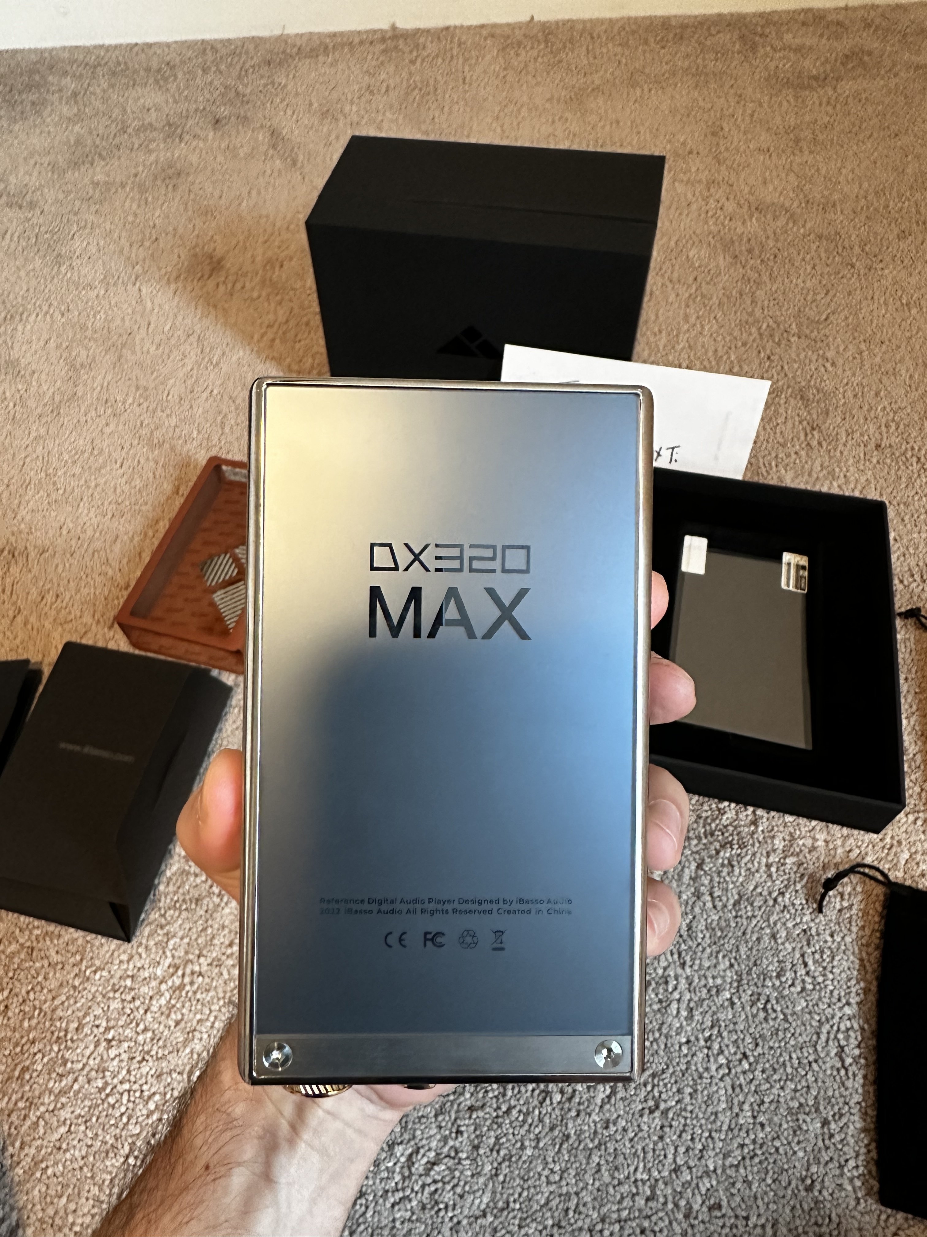 Sold: IBasso DX320 Max Ti | Headphone Reviews and Discussion - Head-Fi.org