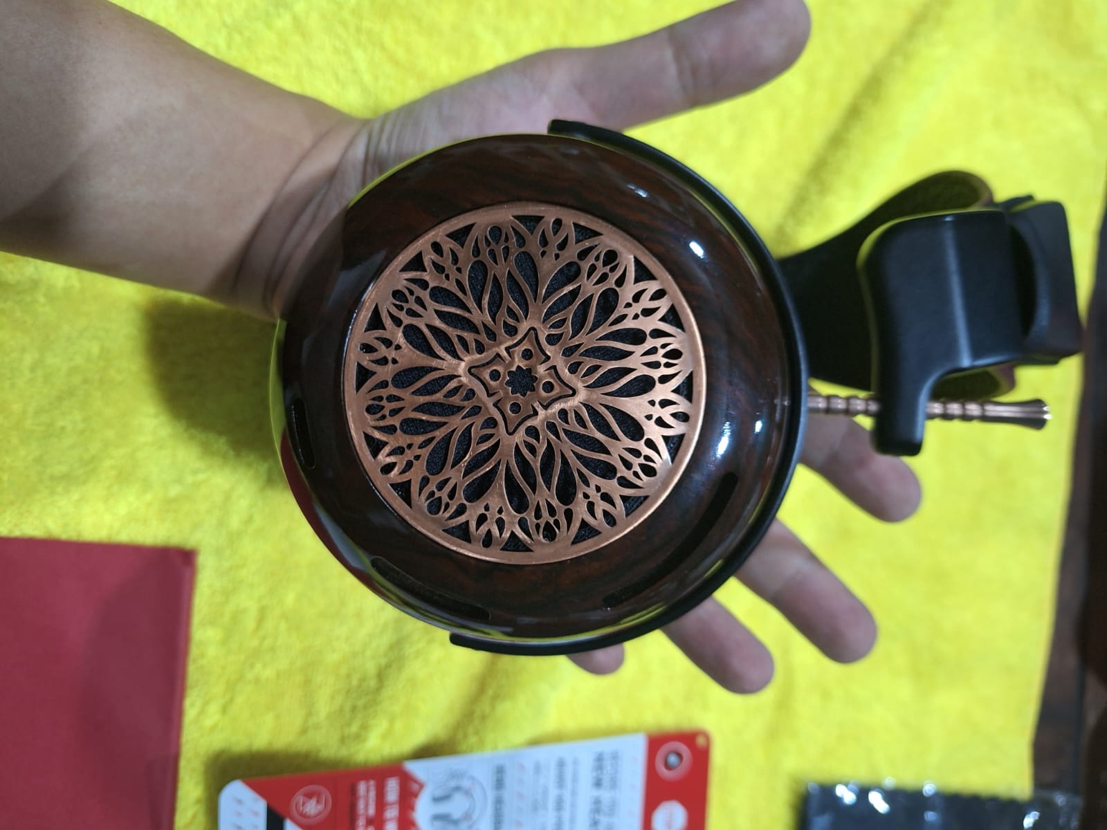 Sold: ZMF ATRIUM OPEN COCOBOLO copper grill/rods | Headphone Reviews ...