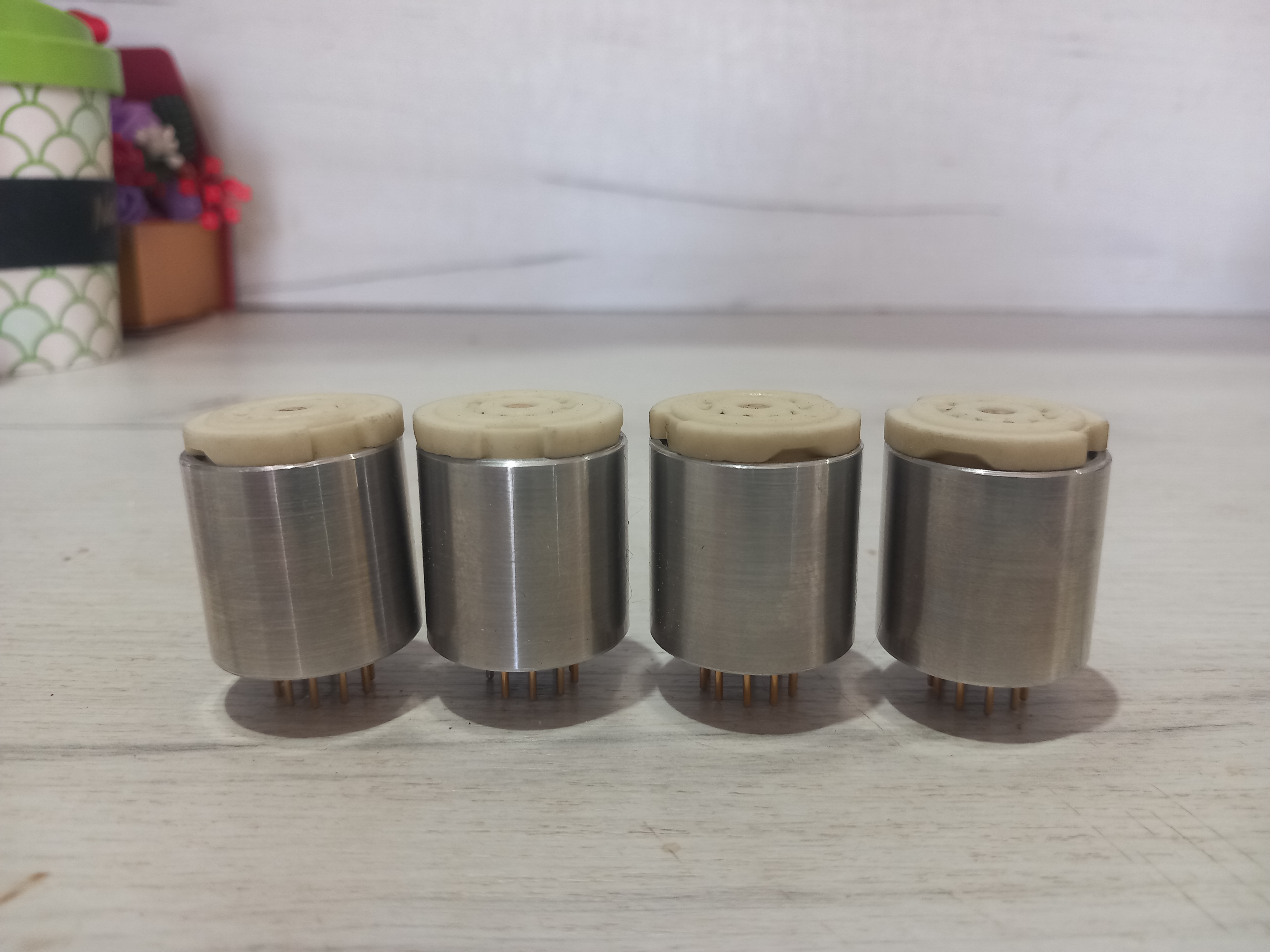 Sold: 417A to 6S45P tube socket adapters | Headphone Reviews and ...