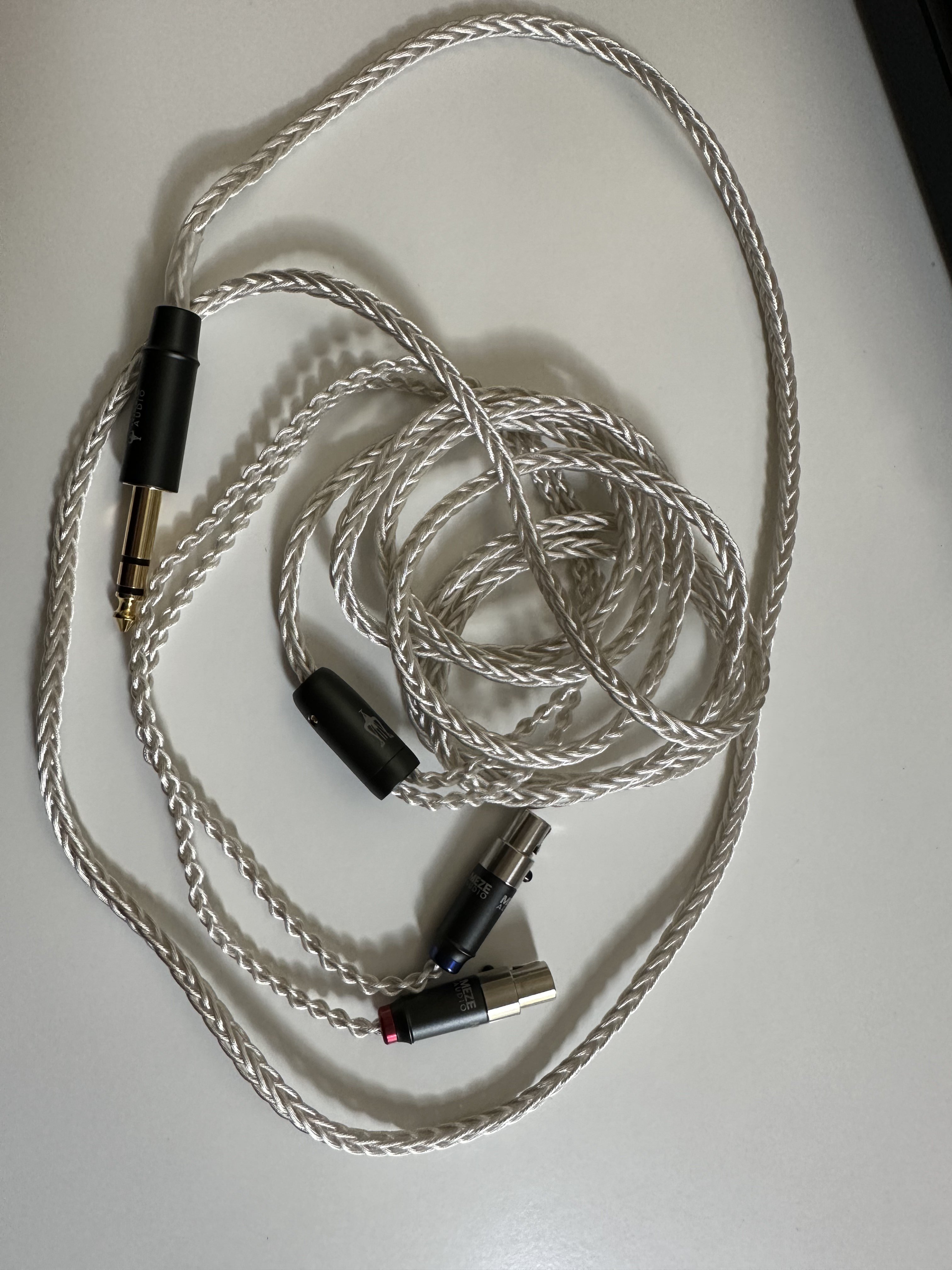 Sold: Meze Empyrean/Elite Silver Upgrade Cable 3M | Headphone Reviews ...