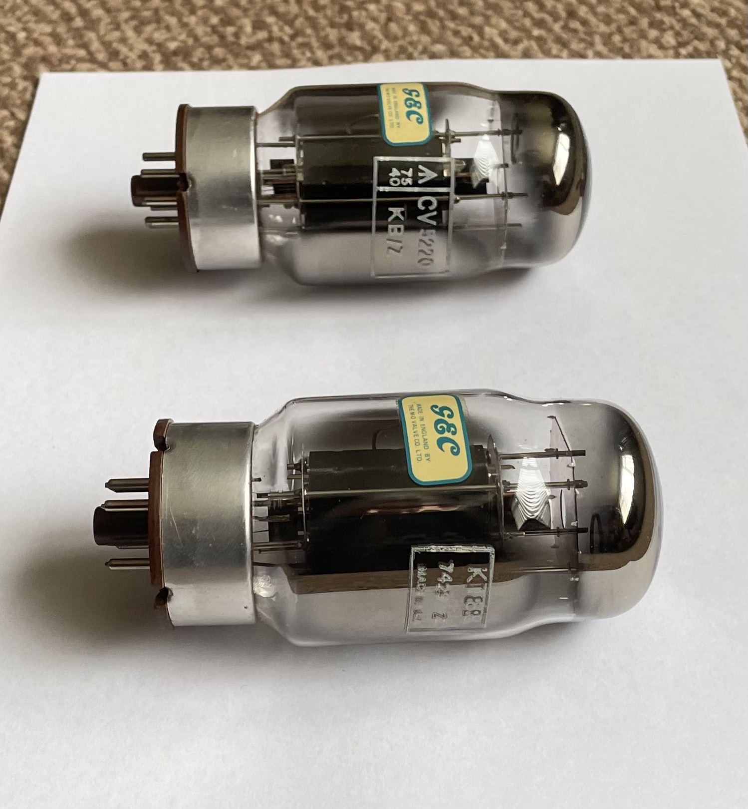 The Reference Pentode and Beam Tetrode Thread EL34, KT66, KT77, KT88 ...