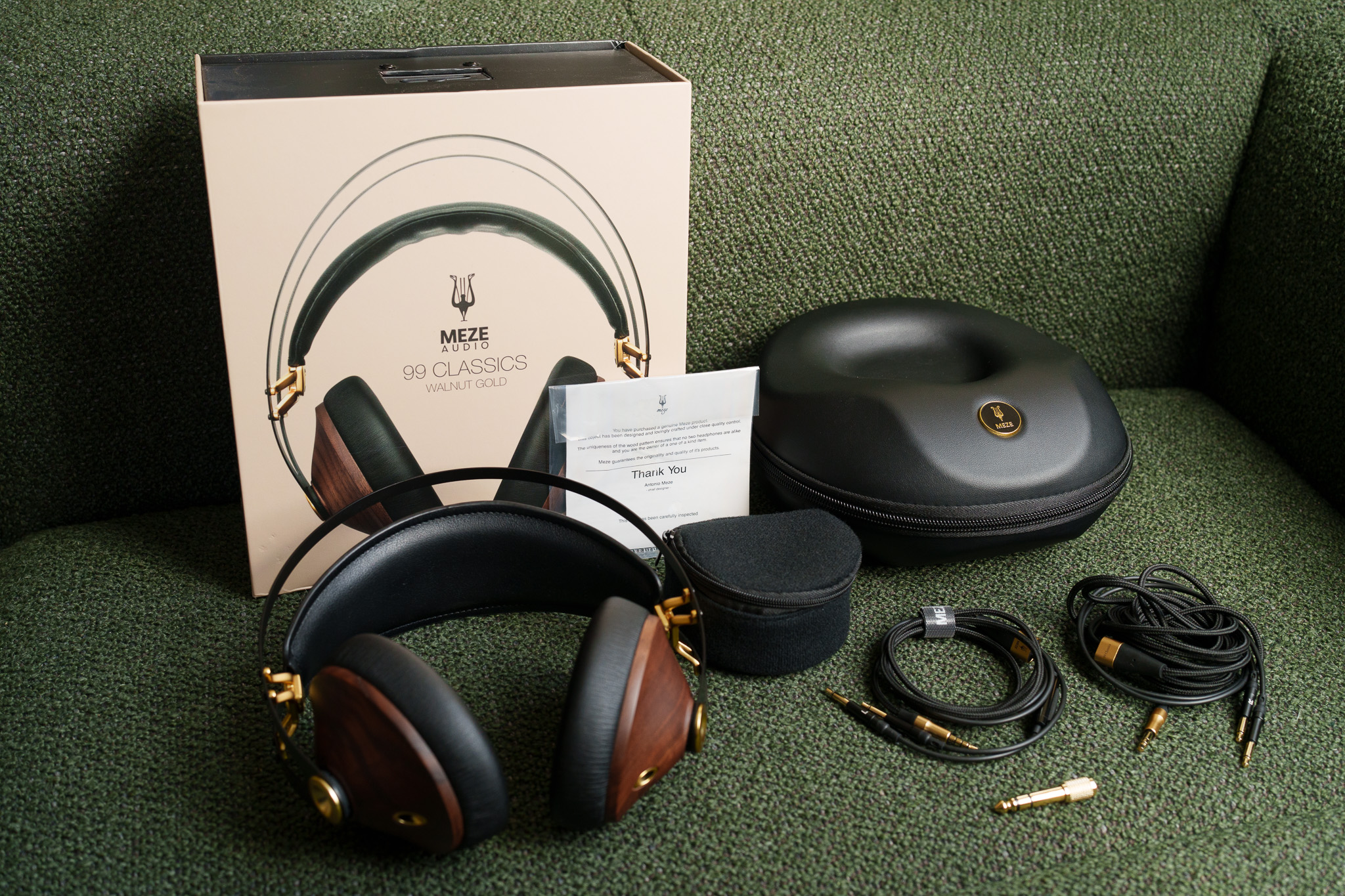 Sold: Meze Audio 99 Classics Walnut Gold FHeadphones | Headphone ...