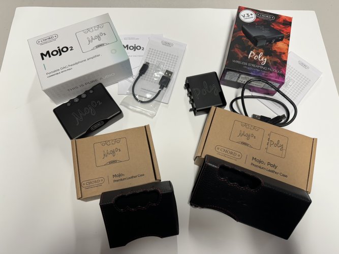 Sold: Chord Mojo2 + Poly V3 + Mojo Case + Combined Case | Headphone ...