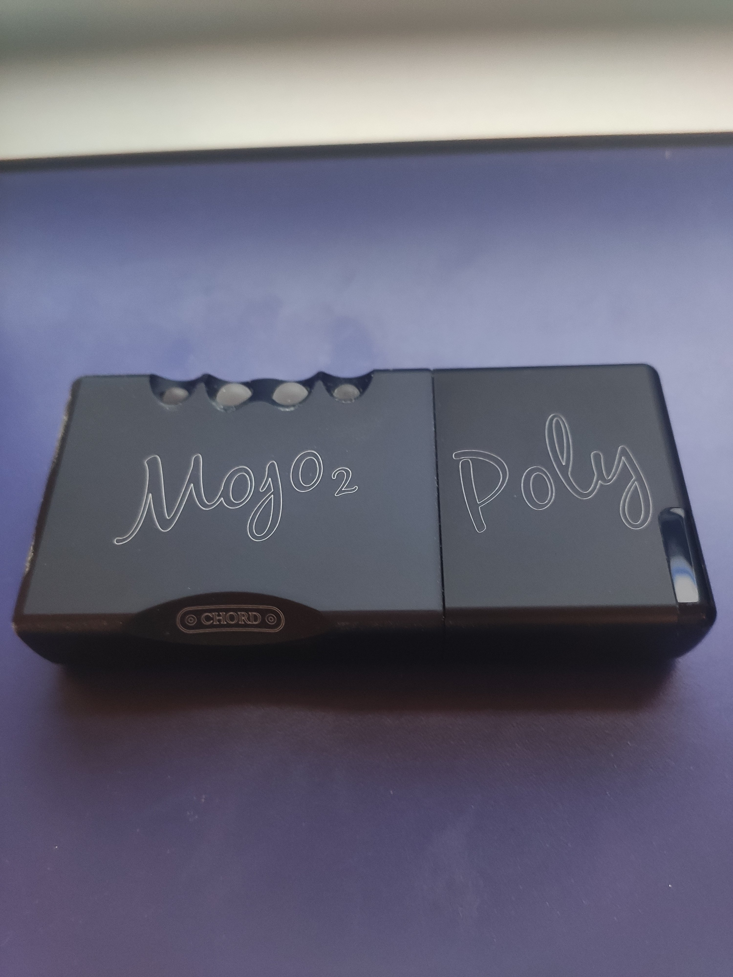 Sold: Chord Mojo 2, Poly V3 & premium black leather case | Headphone ...