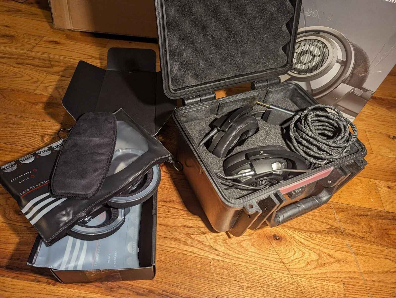Sold: Sennheiser hd800s (open box, lots of new accessories) | Headphone ...