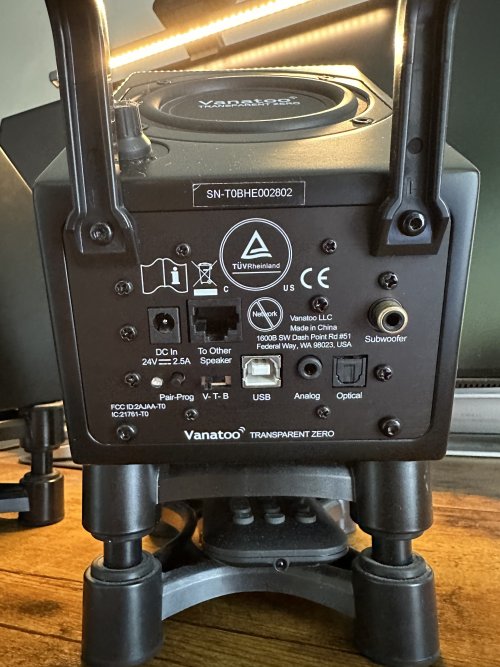 Sold: Vanatoo T0 Speakers with IsoAcoustics stands. | Headphone Reviews ...