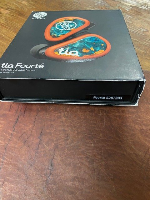 Closed: 64 Audio Tia Fourte universal fit earphone iem 3.5mm ...