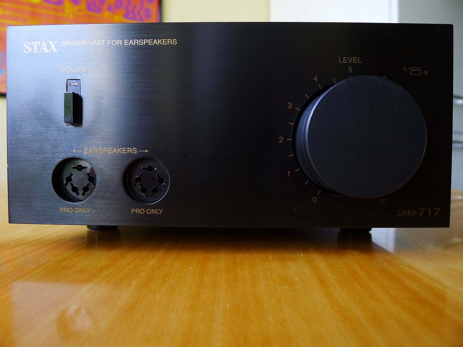 Sold: (SOLD))Very Rare STAX SRM-717 Black Electrostatic Amp | Headphone ...