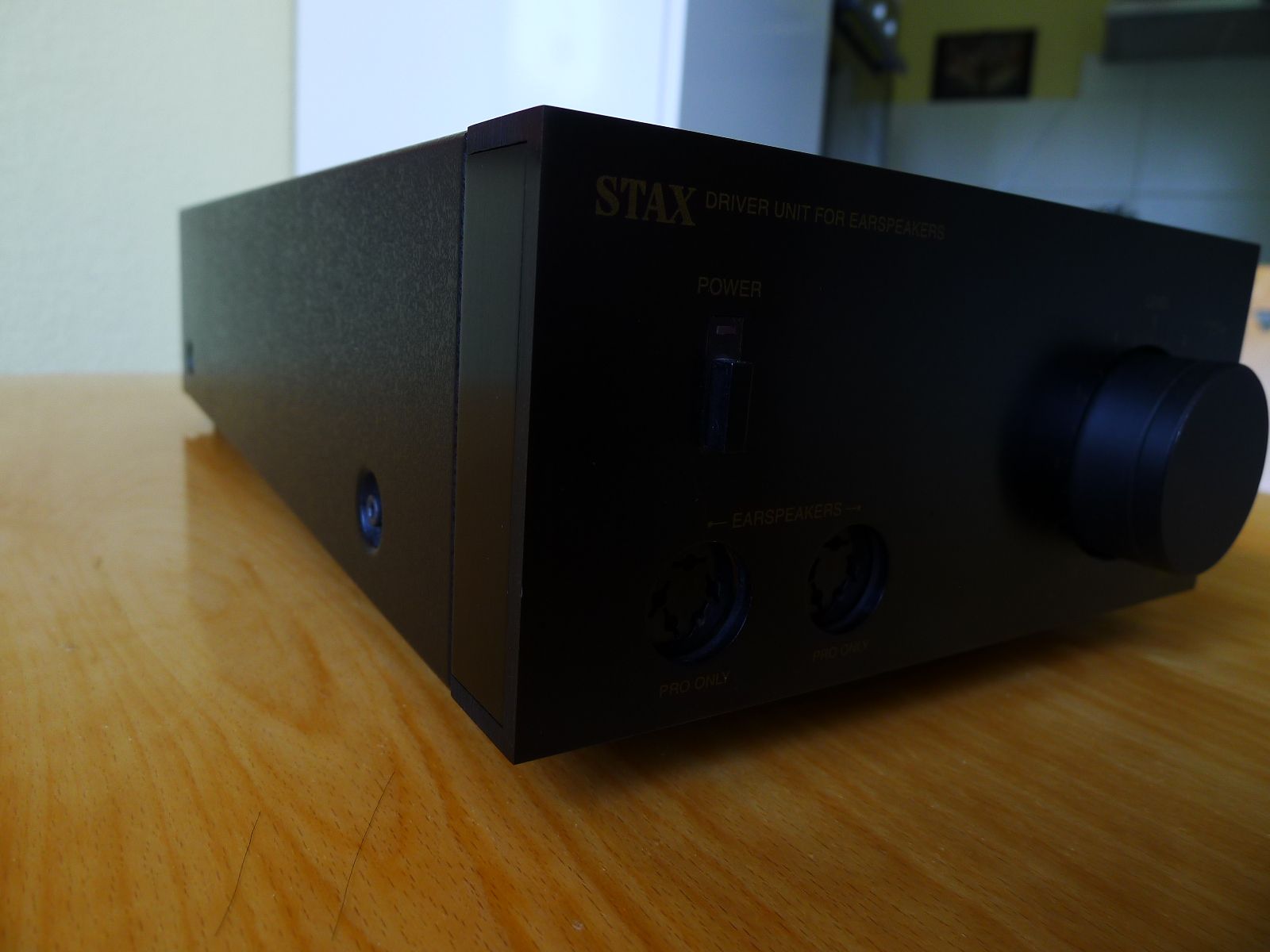 Sold: (SOLD))Very Rare STAX SRM-717 Black Electrostatic Amp | Headphone ...