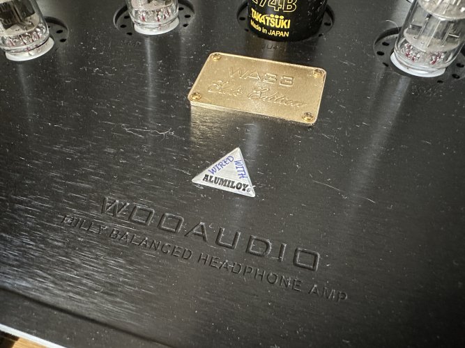 Sold: Woo Audio WA33 Elite Edition JPS with Upgraded Tubes | Headphone ...