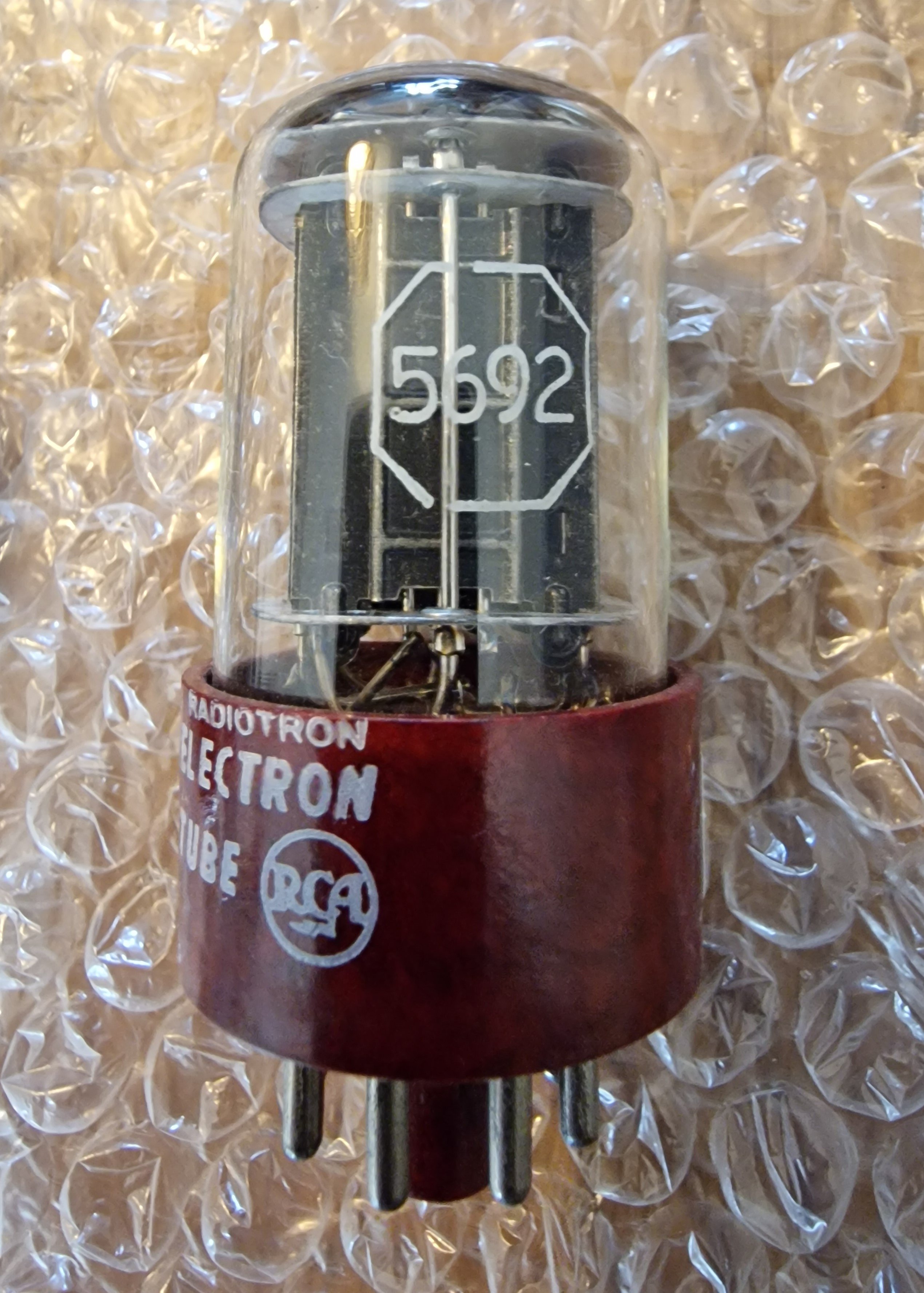 Sold: RCA 5692 6SN7GT Red Base 1957 Matching Date Pair | Headphone ...