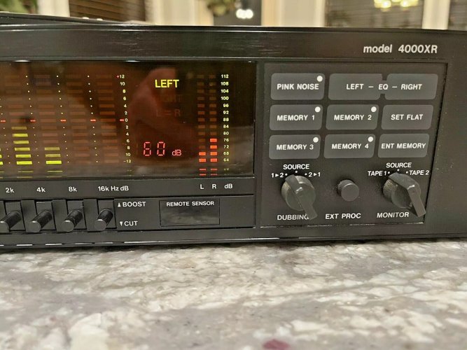 Closed: BSR 4000XR 12-band Stereo Graphic Equalizer / Spectrum Analyzer ...