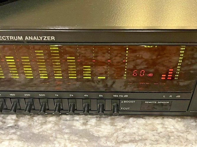 Closed: BSR 4000XR 12-band Stereo Graphic Equalizer / Spectrum Analyzer ...