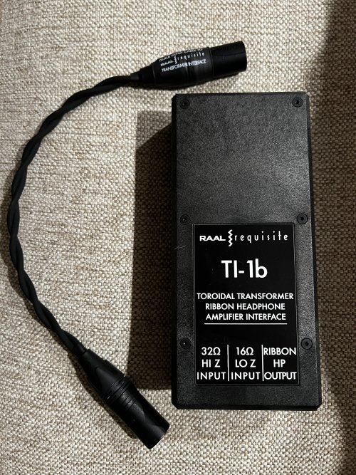 Closed: Raal TI-1B amp interface | Headphone Reviews and Discussion ...