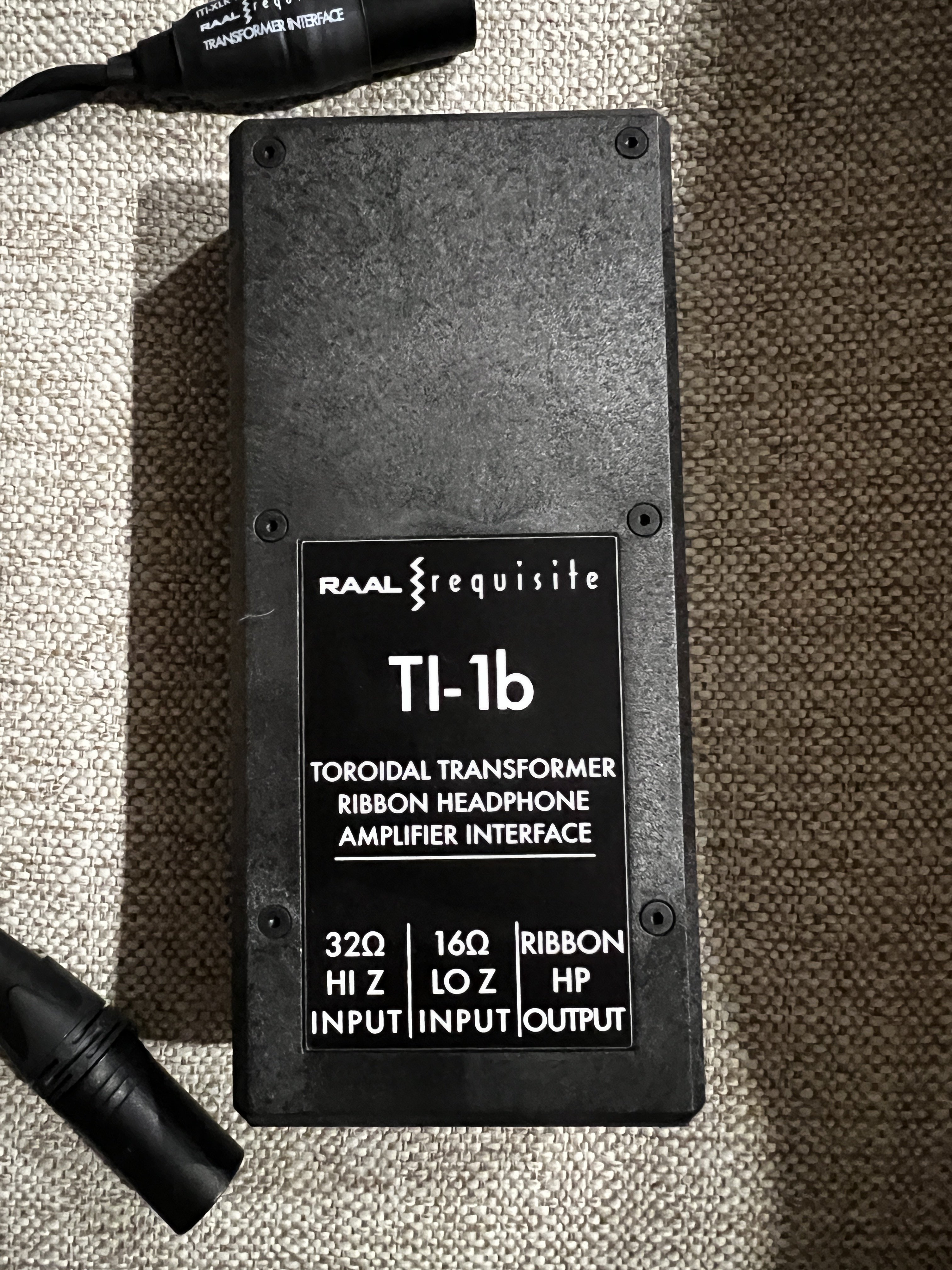 Closed: Raal TI-1B amp interface | Headphone Reviews and Discussion ...