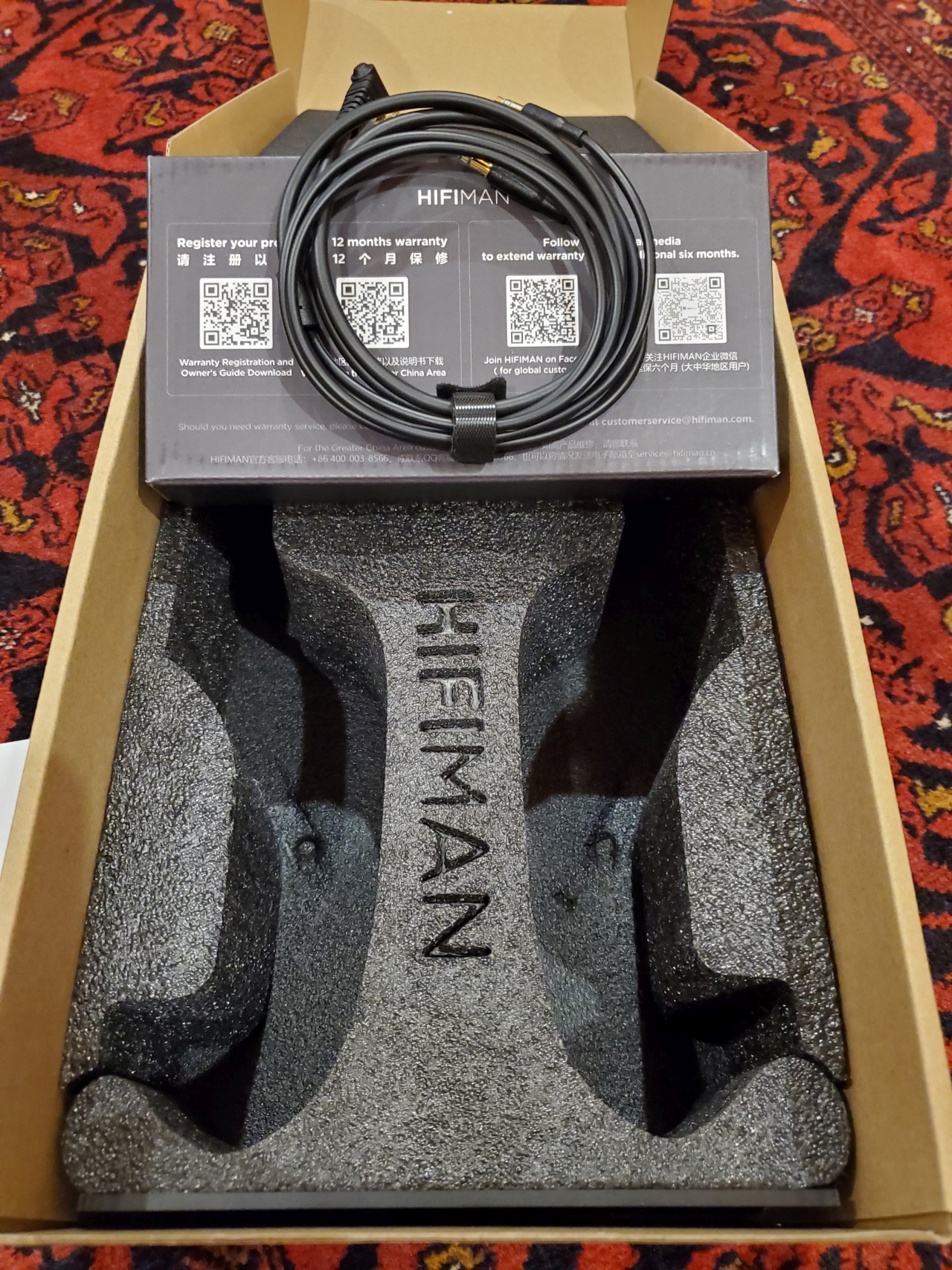 Sold: As-new Hifiman Edition XS, original box/contents | Headphone ...