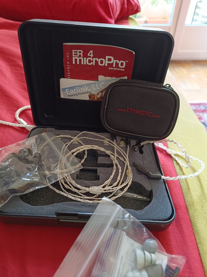 Sold: Etymotic ER4 micro pro + new cable | Headphone Reviews and ...