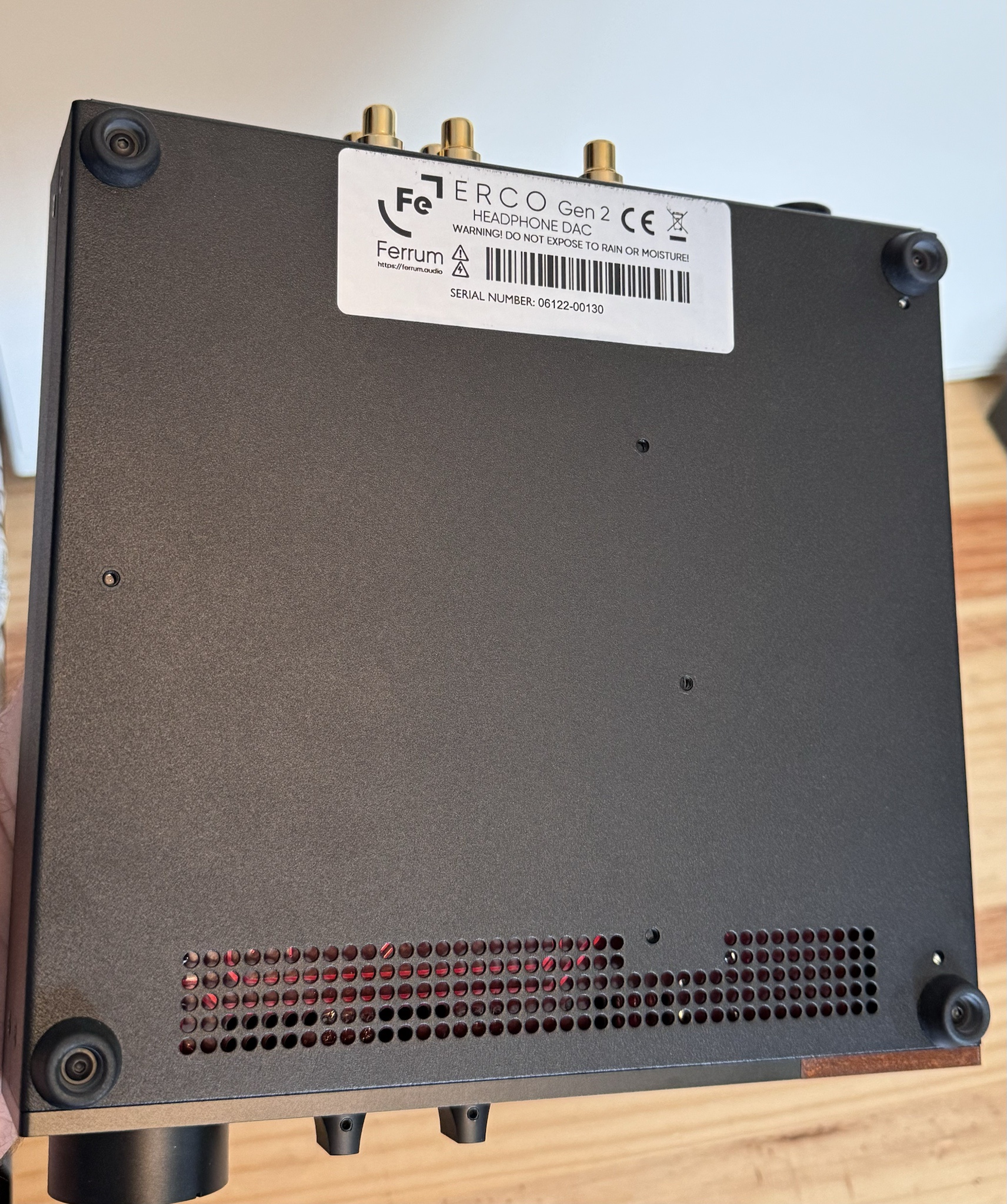 Sold: Ferrum Erco Gen 2 Dac/Amp with Warranty | Headphone Reviews and Discussion - Head-Fi.org