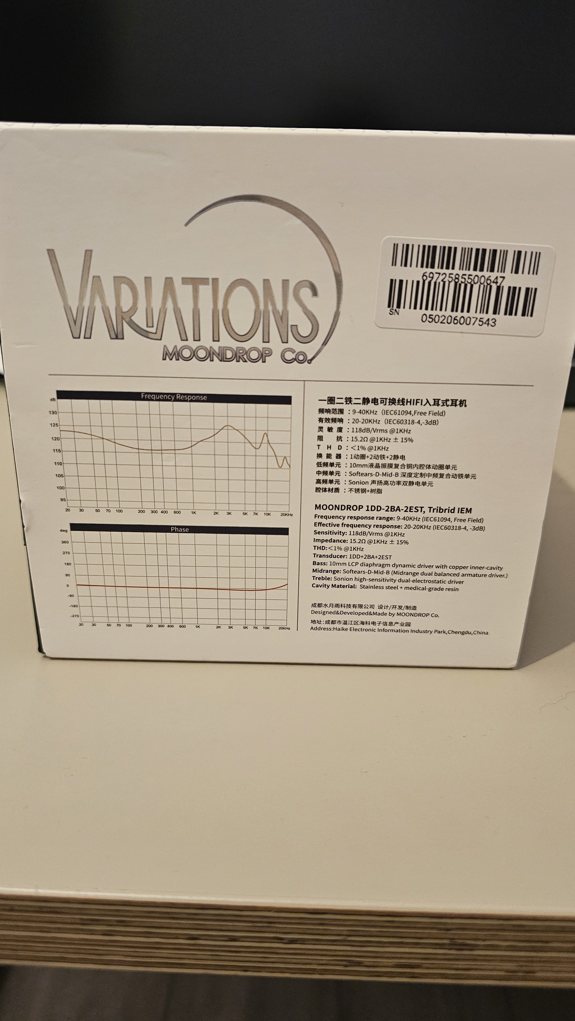 Closed: Moondrop variations | Headphone Reviews and Discussion - Head ...