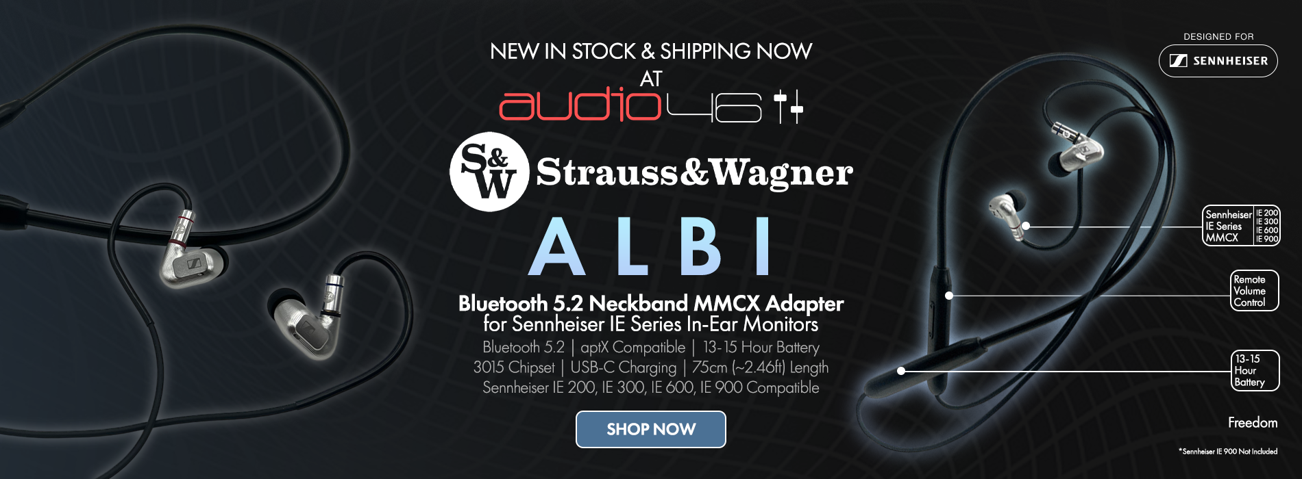 The New Strauss & Wagner Albi Is Shipping Now From Audio46 | Headphone ...