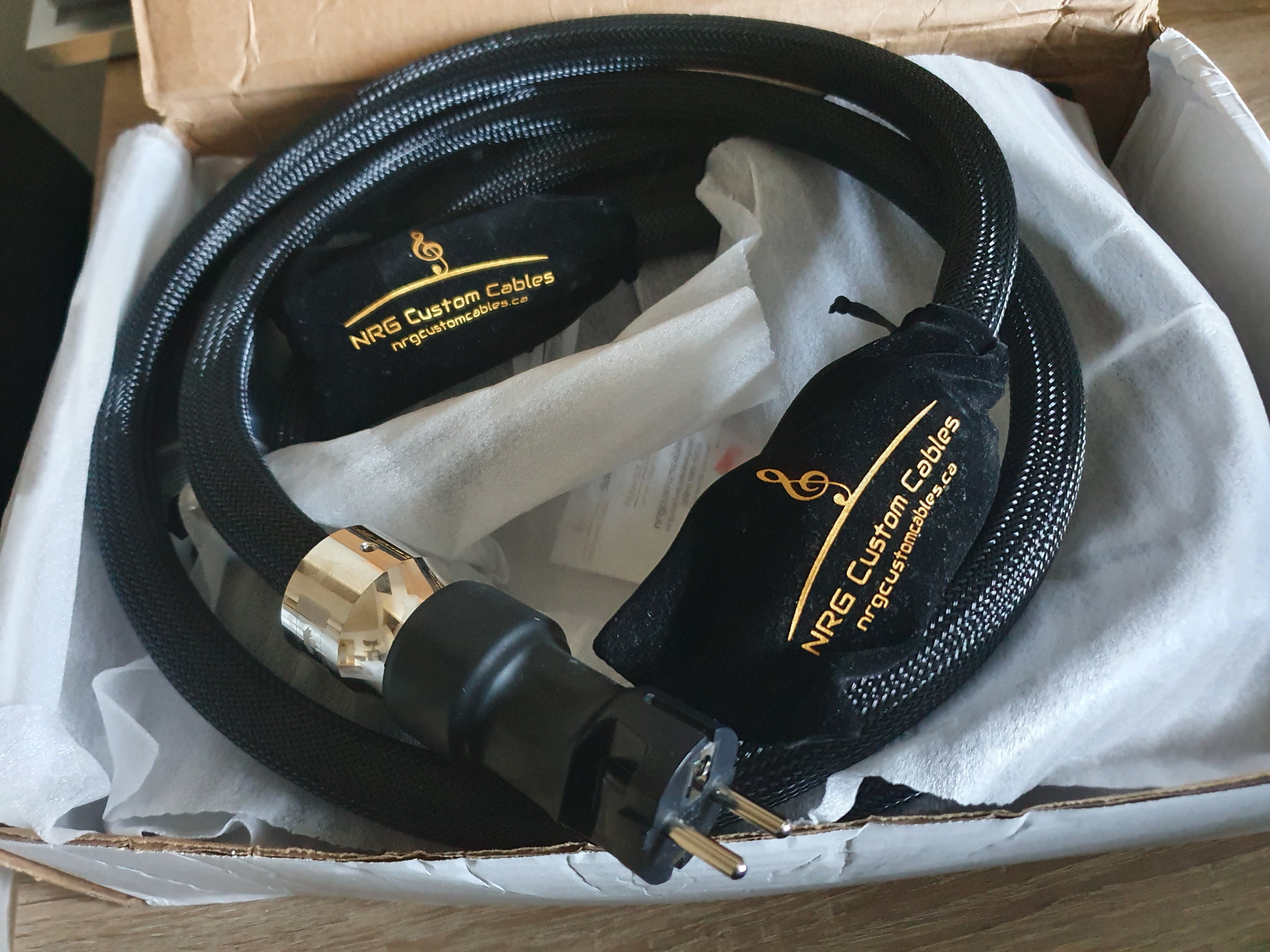 Closed: NRG Custom Cables "The 5" Power cables, Schuko Plug C15 ...