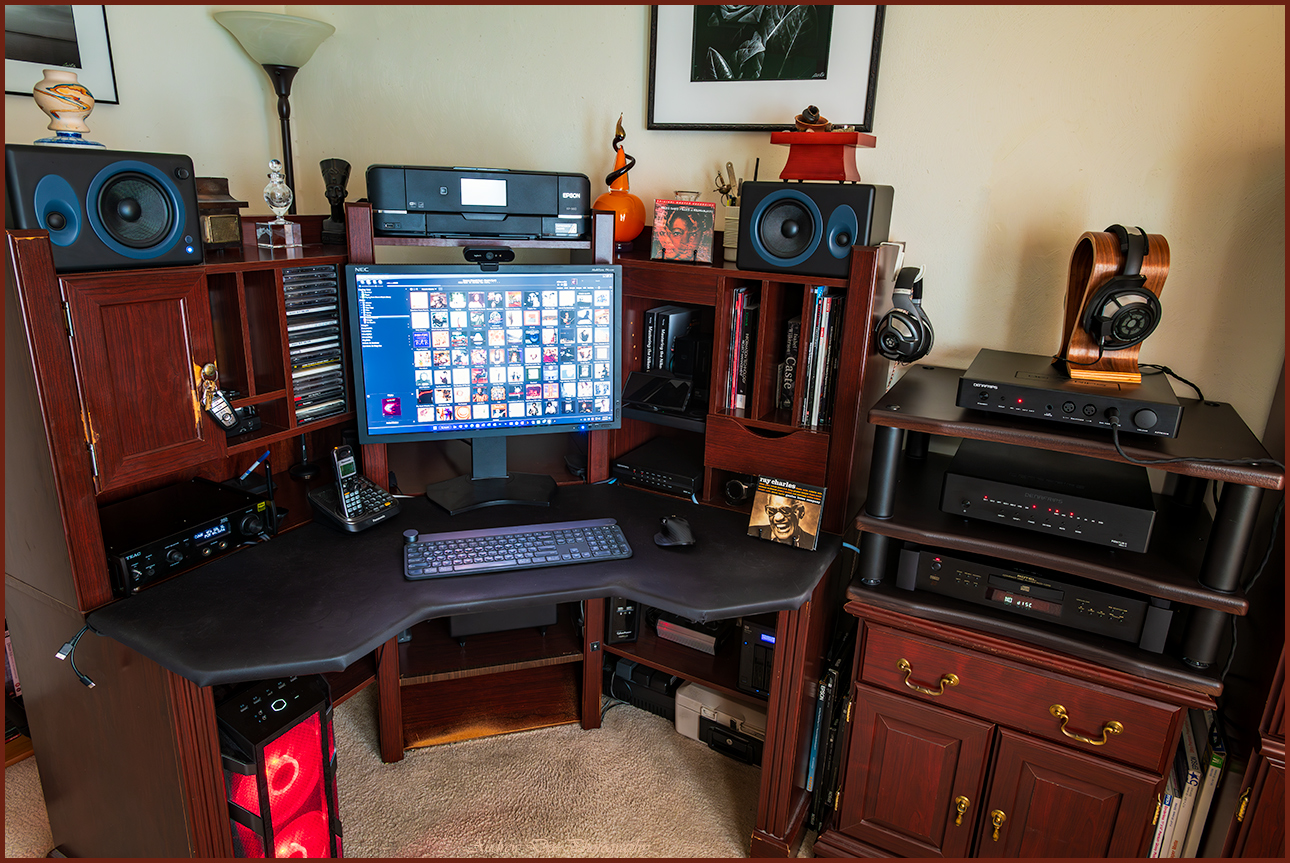 Show us your Head-Fi station at it's current state. No old pictures ...