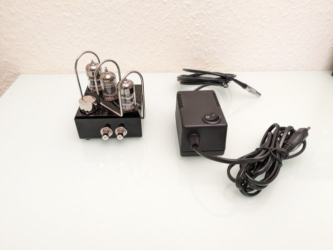 Sold: Brocksieper EarMax Pro headphone amplifier + Telefunken tube ...