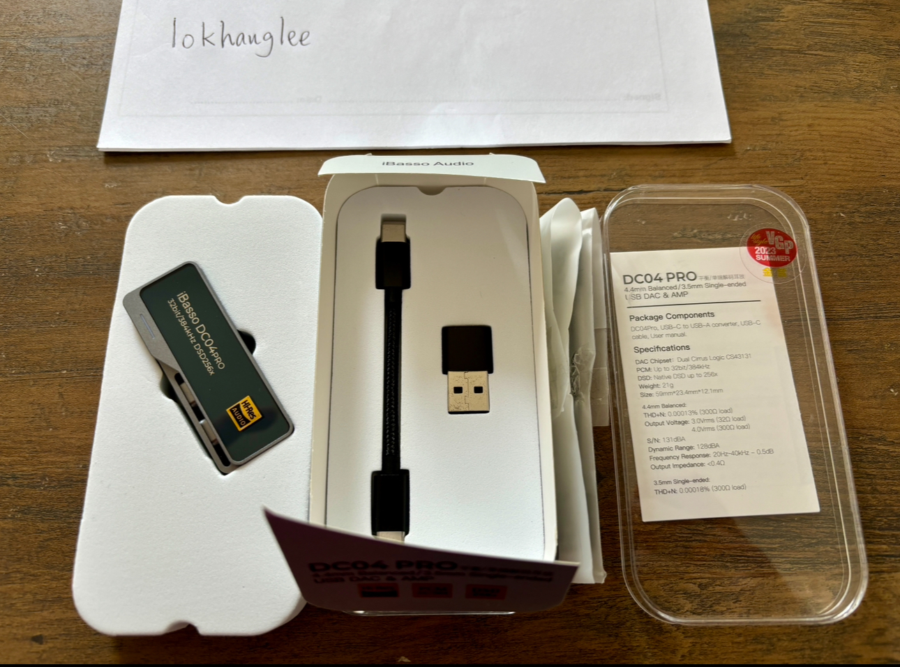 Sold: iBasso DC04PRO Portable USB DAC/Amp | Headphone Reviews and ...