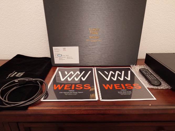 Sold: SOLD: Weiss Helios DAC in black | Headphone Reviews and ...