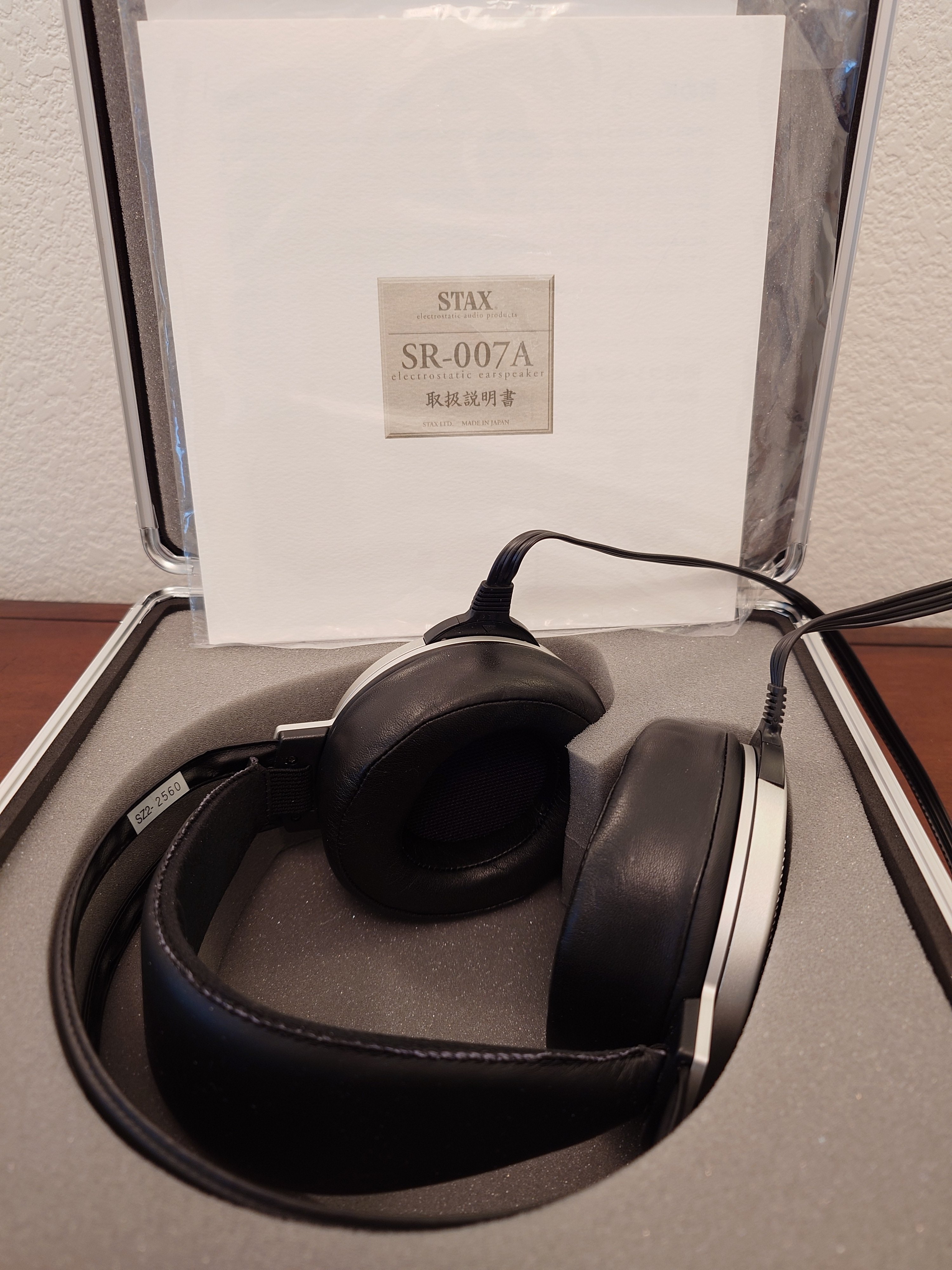 Sold: SOLD: Stax SR-007A (Mk II) electrostatic headphones | Headphone ...