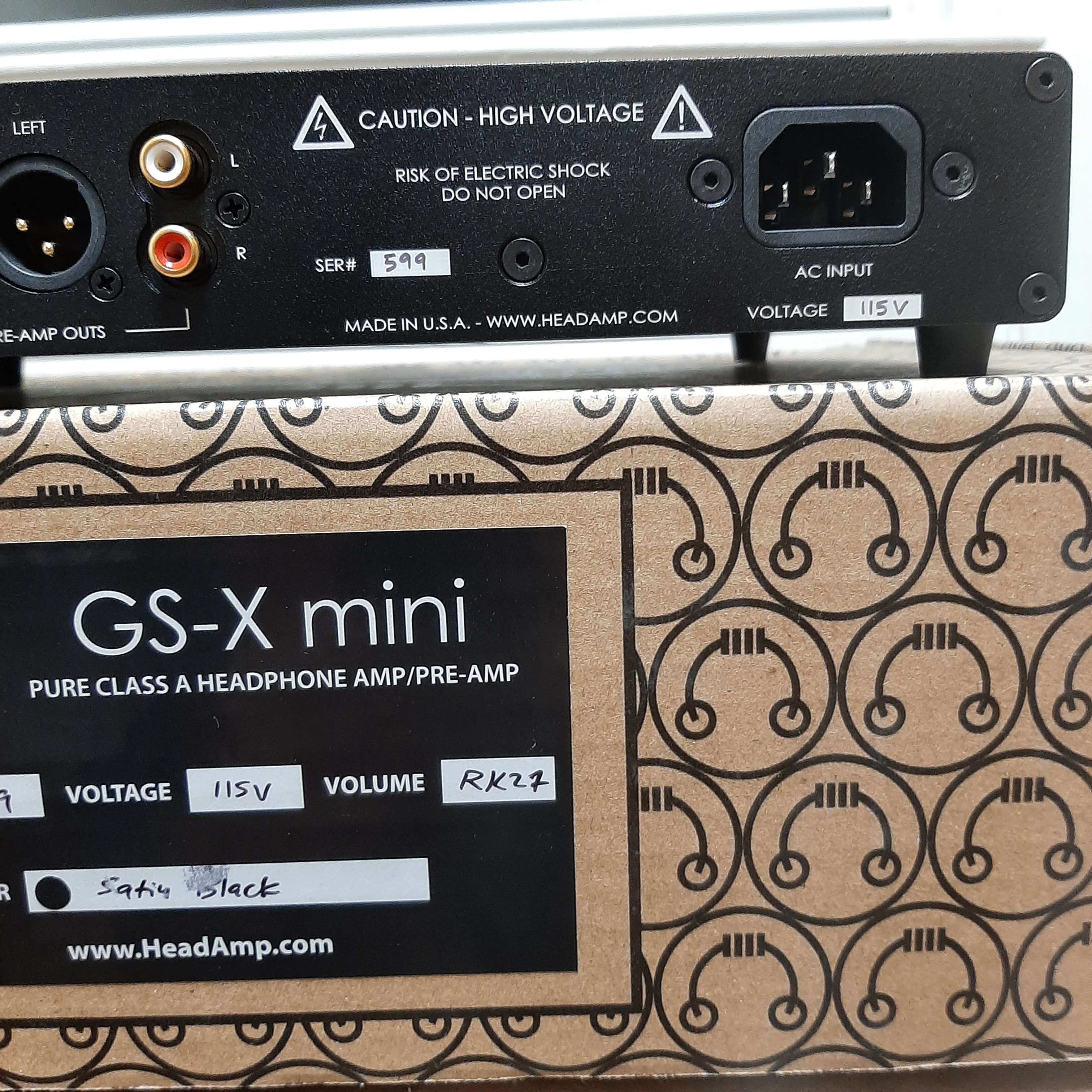 Closed: HeadAmp GS-X Mini balanced headphone amp/pre-amp | Headphone ...