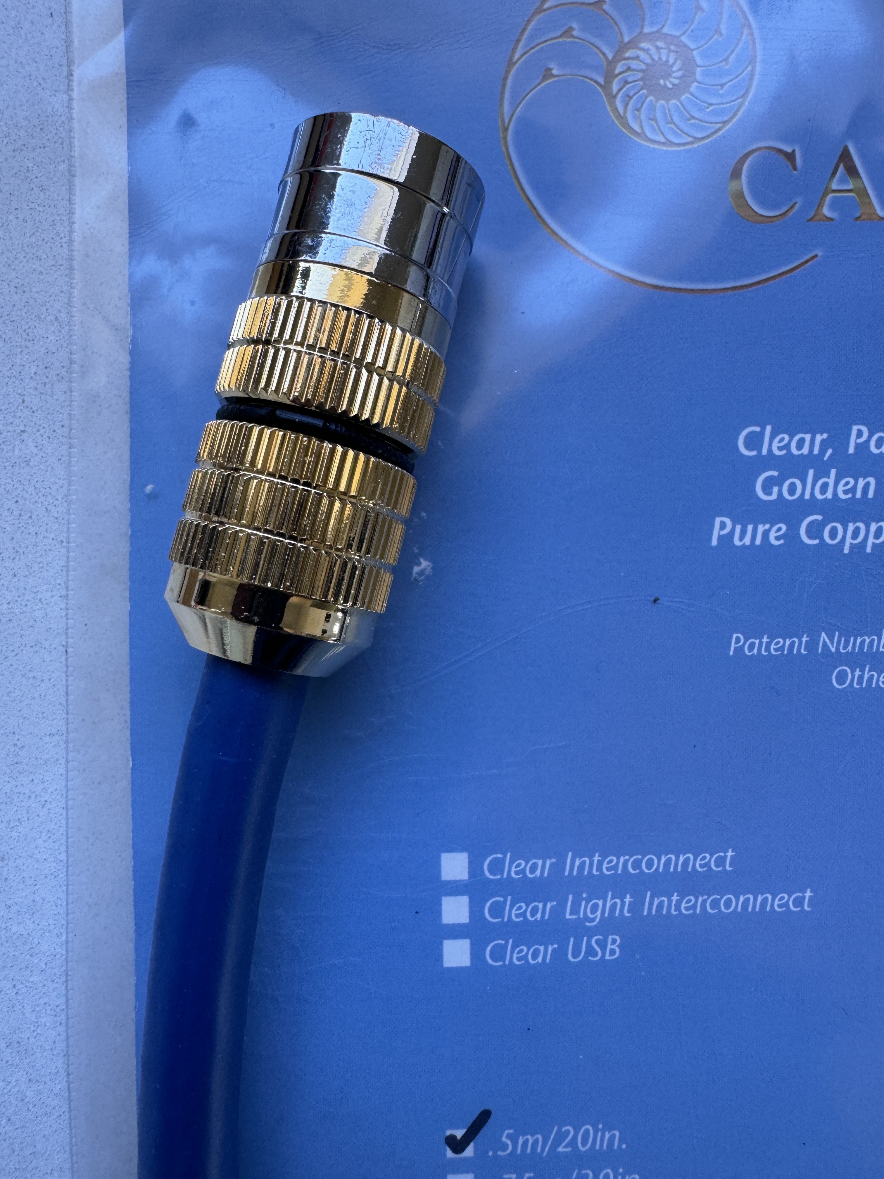 Sold: Cardas Clear AES/EBU - 0.5m | Headphone Reviews and Discussion ...