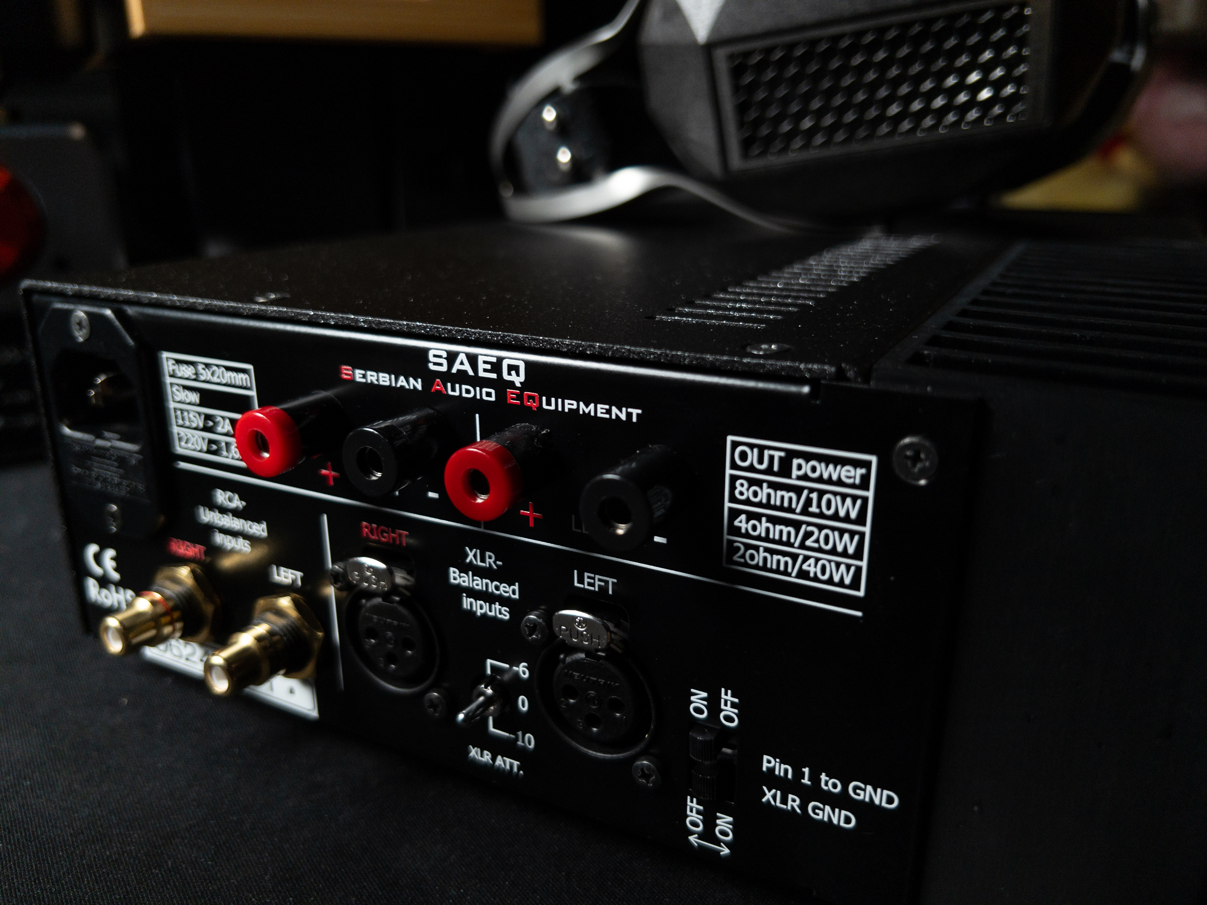 SAEQ HSA-1c Headphone Amplifier - Reviews | Headphone Reviews and ...