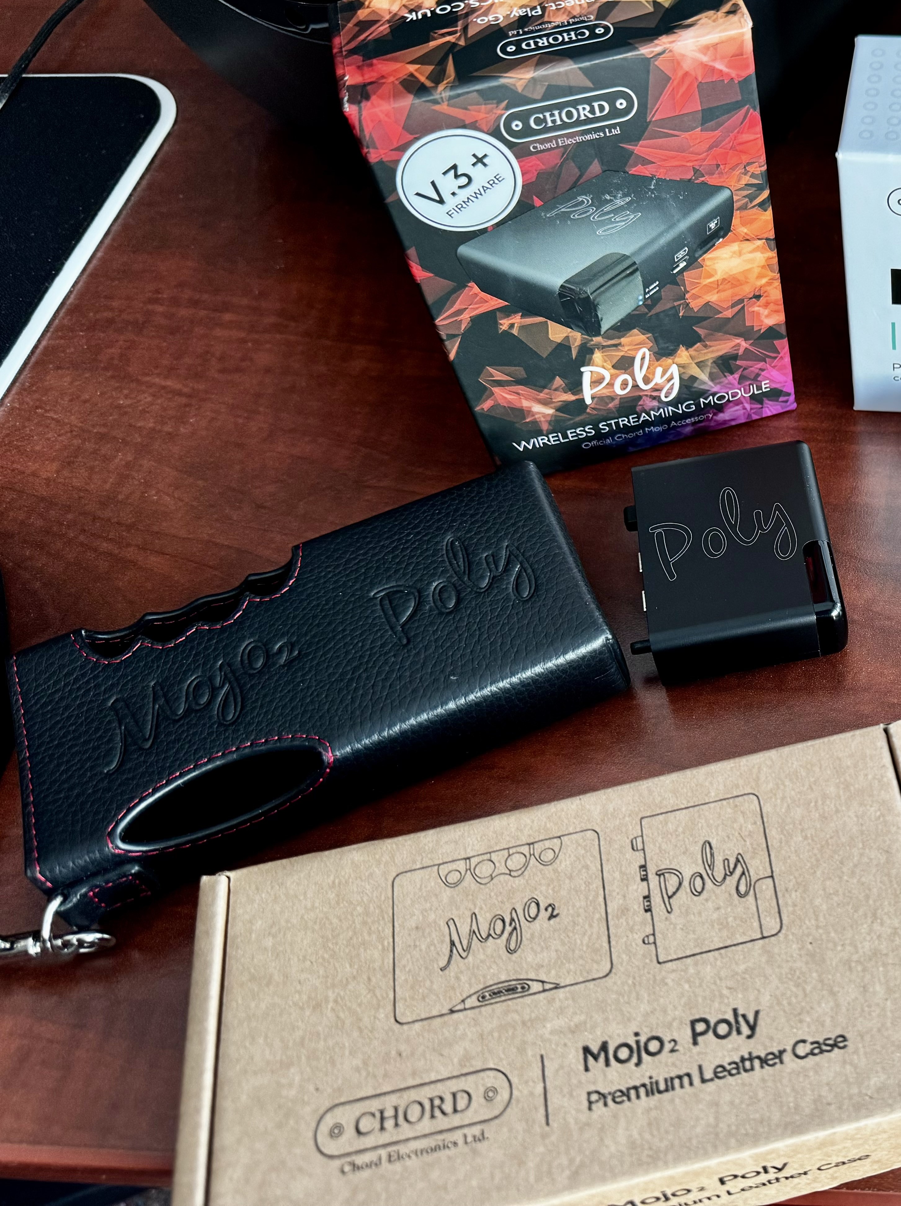 Sold: Chord Poly v3 + Chord Mojo 2/Poly Leather Case | Headphone ...