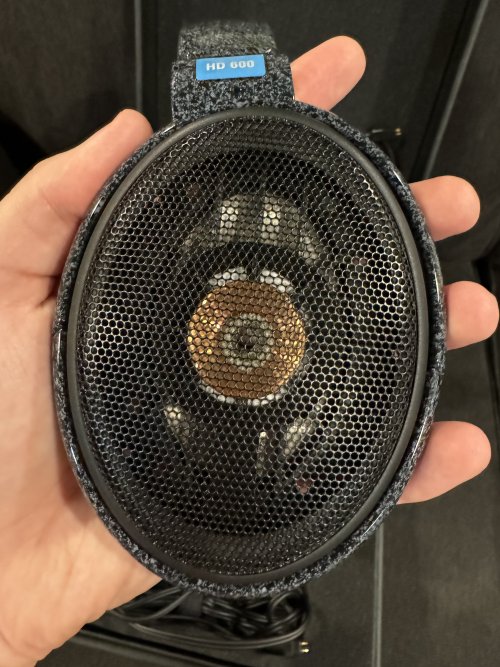 Closed: Sennheiser HD600 - Marbled/Made in Ireland, Custom Cans Mod ...