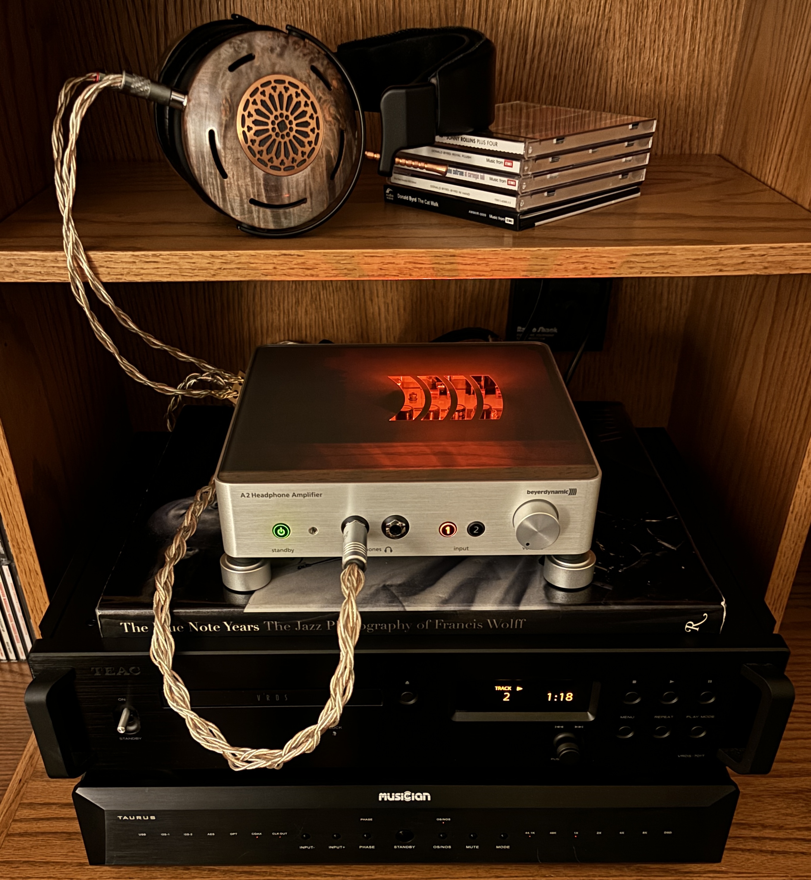 Show us your Head-Fi station at it's current state. No old pictures ...
