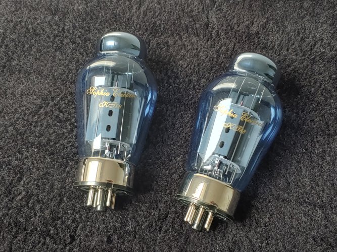 Sold: Sophia Electric KT88 Blue Glass | Headphone Reviews and ...