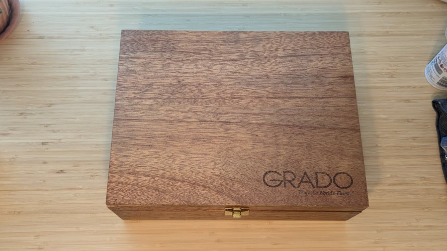 Sold: Grado Wooden Storage Case | Headphone Reviews and Discussion ...