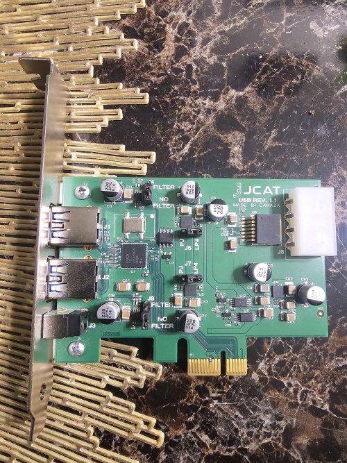 Sold: JCAT USB REV 1.1 PCI CARD | Headphone Reviews and Discussion ...