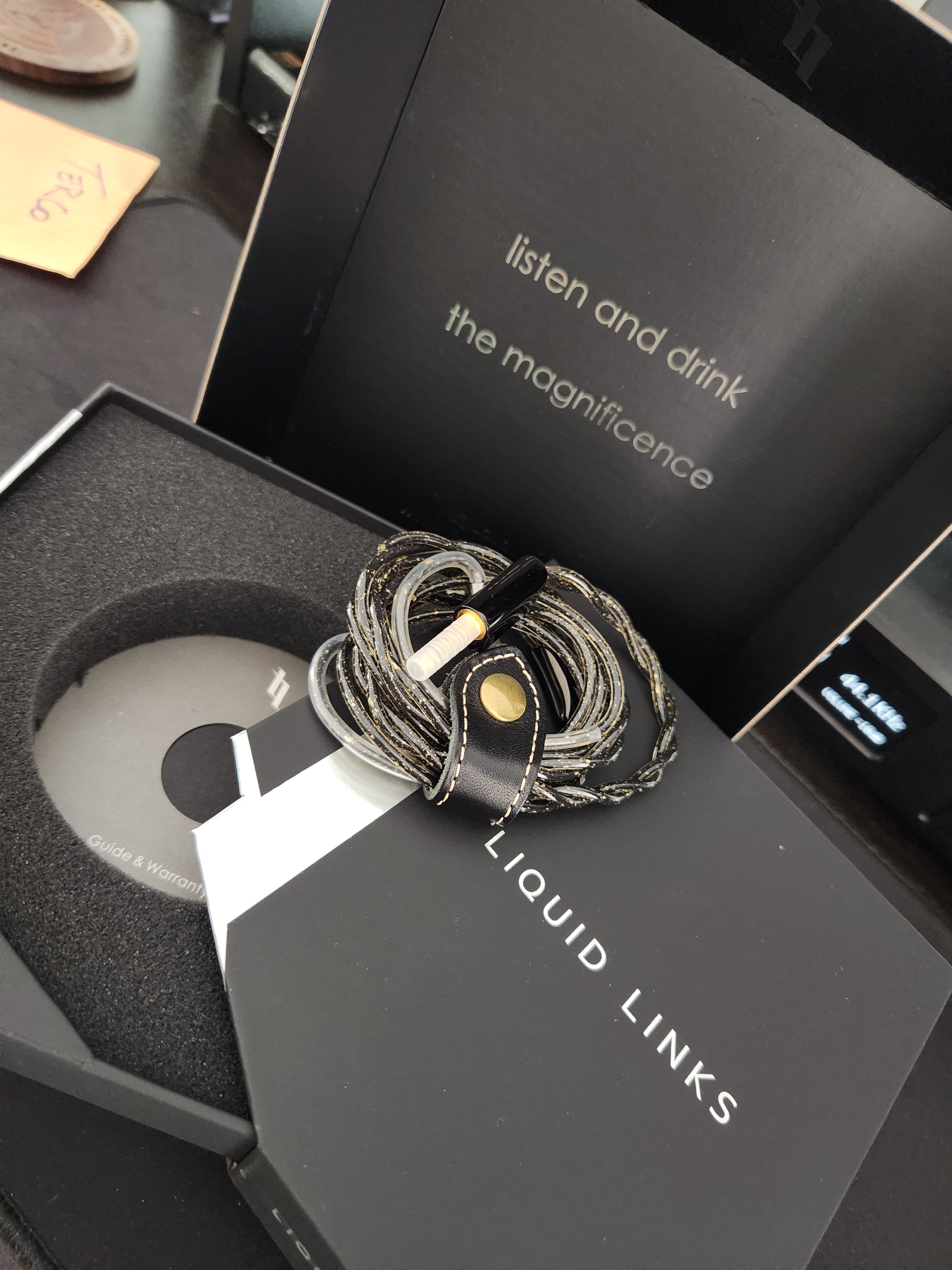 Sold: Liquid Link Venom 2pin /4.4mm Mint condition | Headphone Reviews ...