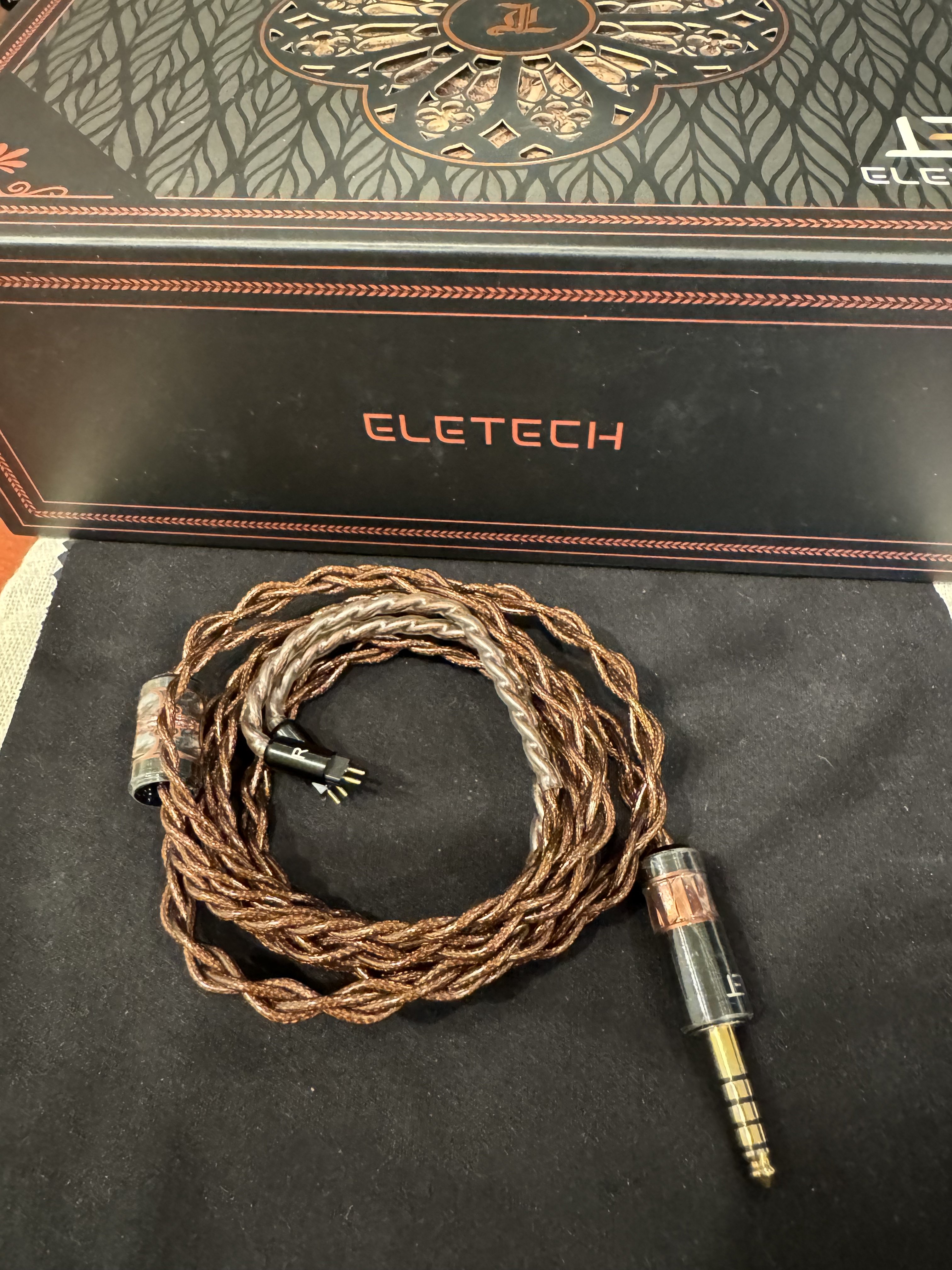 Sold: Eletech Ode To Laura IEM Cable 2-pin/4.4mm | Headphone Reviews and Discussion - Head-Fi.org