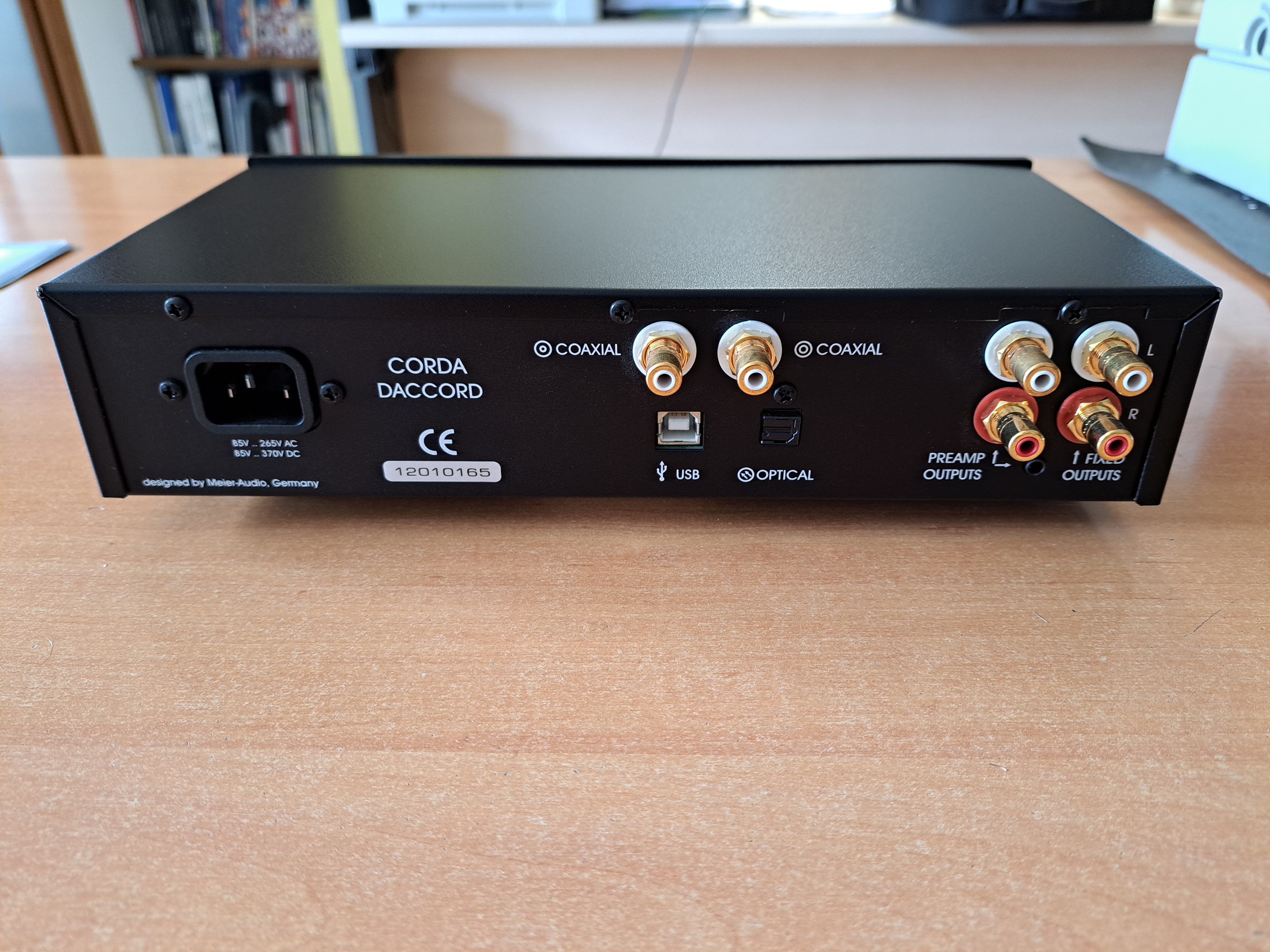Sold: Meier-Audio Corda Daccord-FF dac/pre | Headphone Reviews and ...