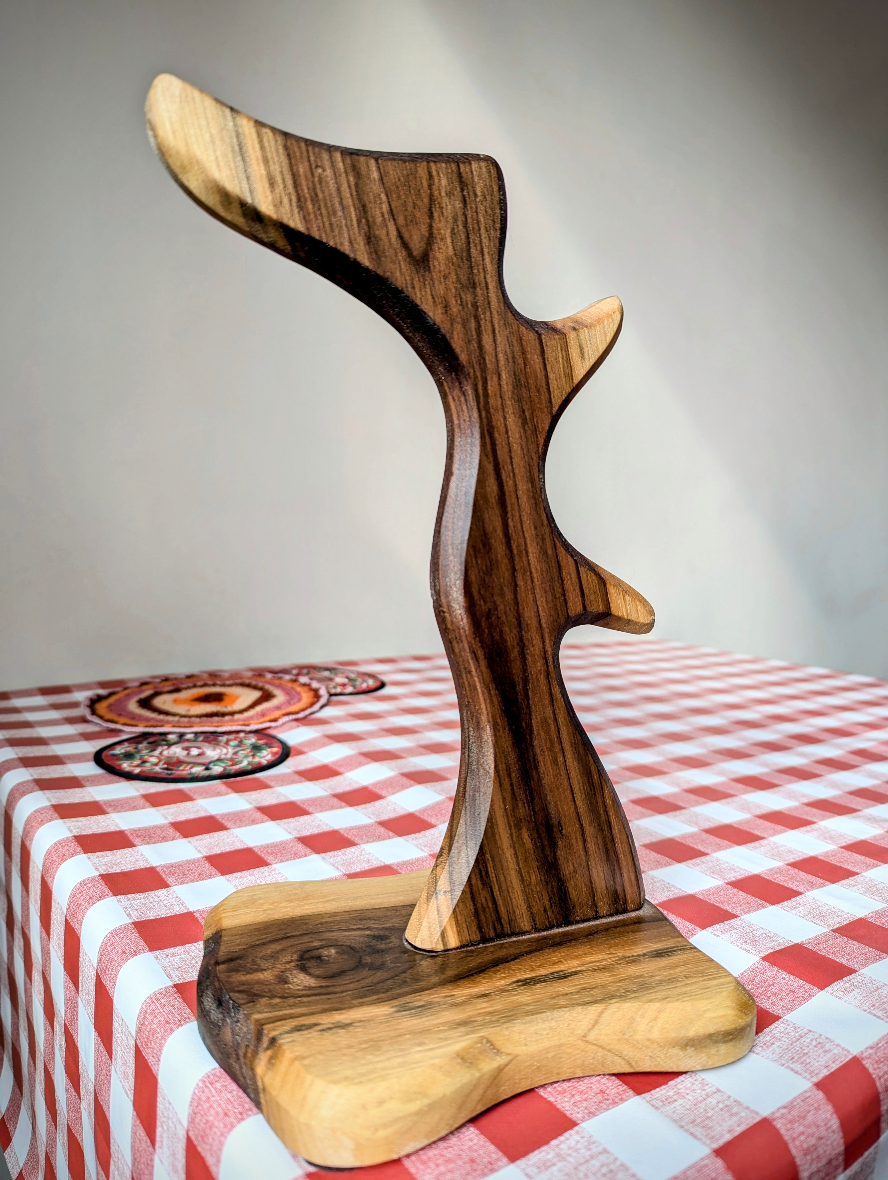 Sold: Walnut headphone stand | Headphone Reviews and Discussion - Head-Fi.org