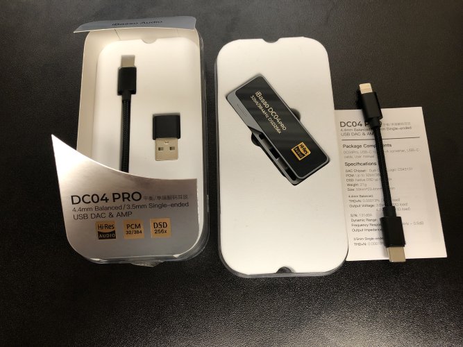 Sold: iBasso DC04 Pro - DAC/Amp (Dongle) | Headphone Reviews and Discussion - Head-Fi.org